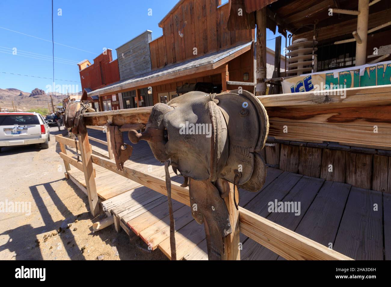 Hitching post in the wild west hi-res stock photography and images - Alamy
