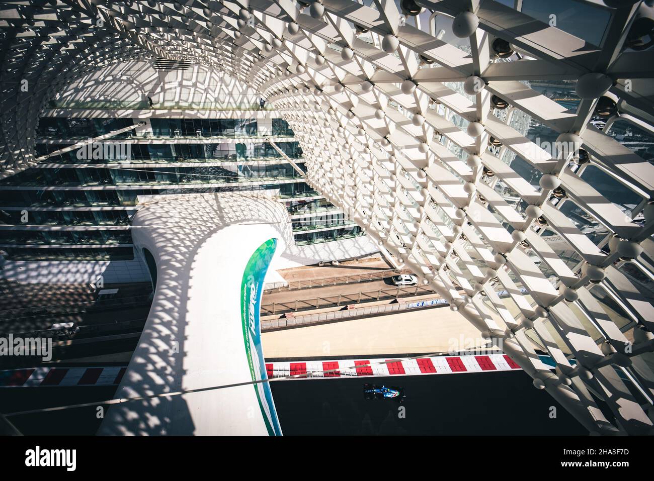 Abu Dhabi, Abu Dhabi. 10th Dec, 2021. Esteban Ocon (FRA) Alpine F1 Team A521. Abu Dhabi Grand ...