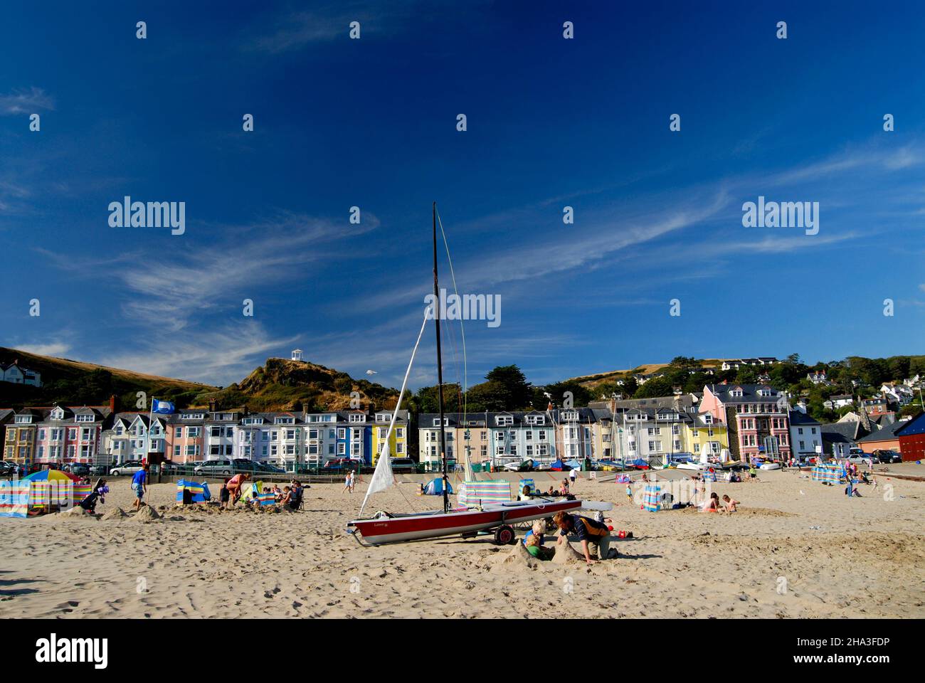 Colourful aberdyfi frontage hi-res stock photography and images - Alamy