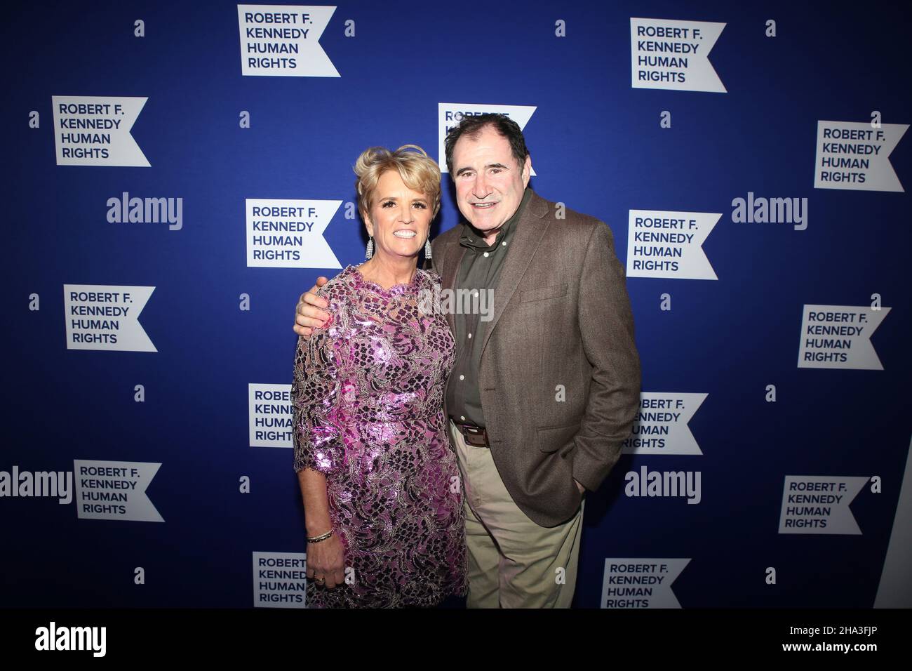 Kerry Kennedy and Richard Kind attend the Robert F. Kennedy 2021 Ripple ...