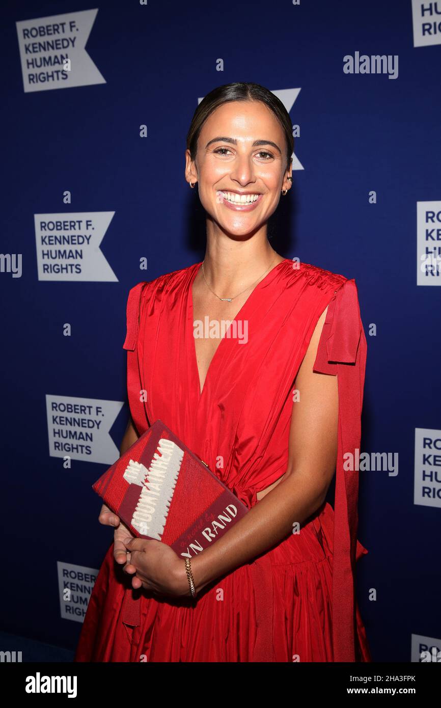 Alexi Benhamron Attends the Robert F. Kennedy 2021 Ripple of Hope Gala ...