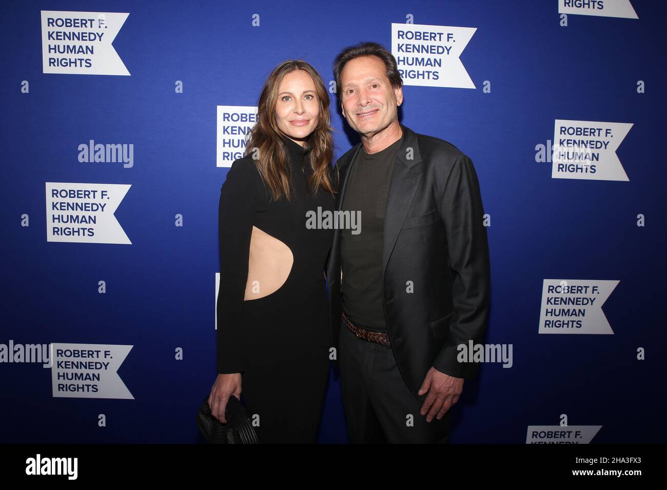 Summerly Horning and Dan Schulman attend the Robert F. Kennedy 2021 ...