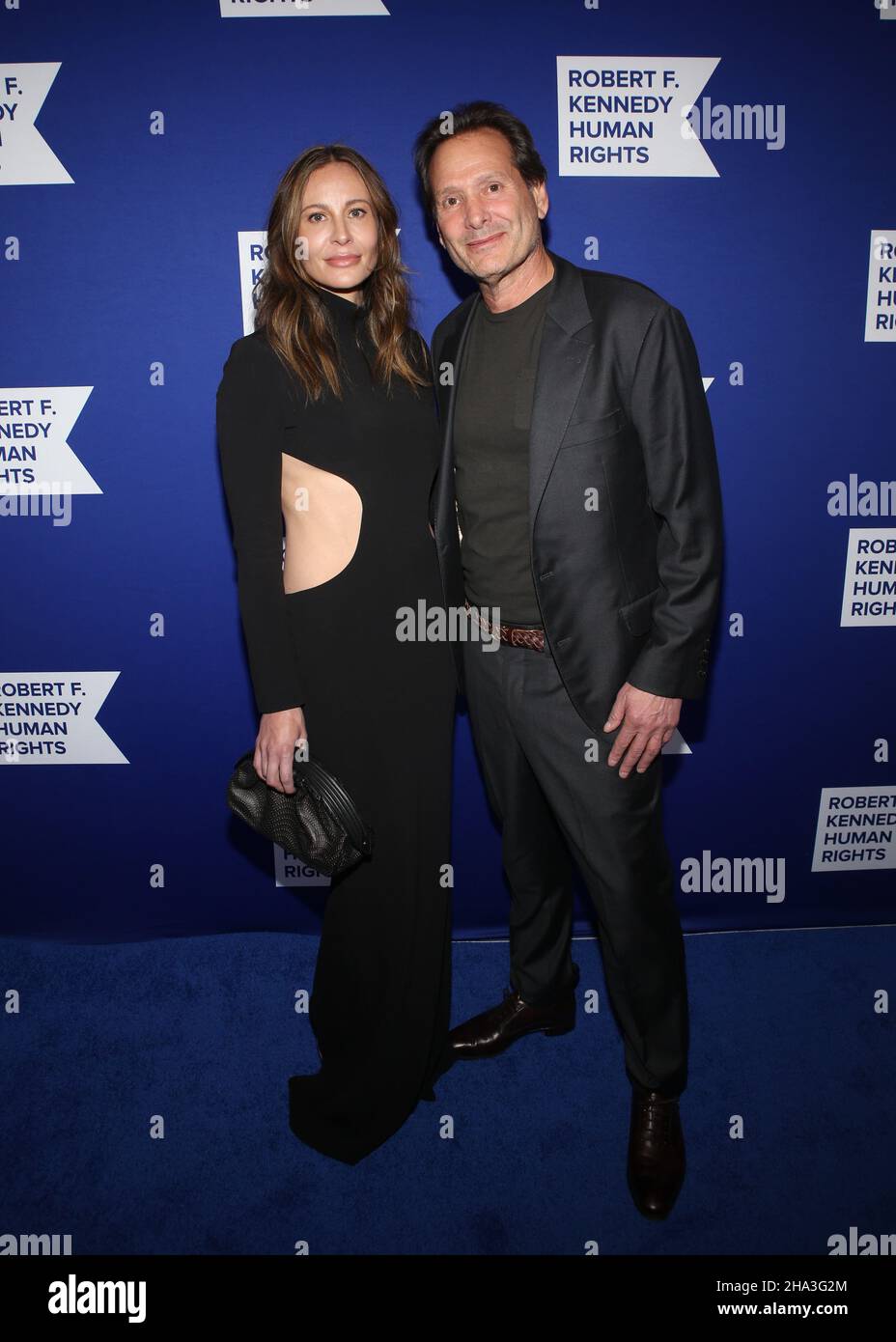 Summerly Horning and Dan Schulman attend the Robert F. Kennedy 2021 ...