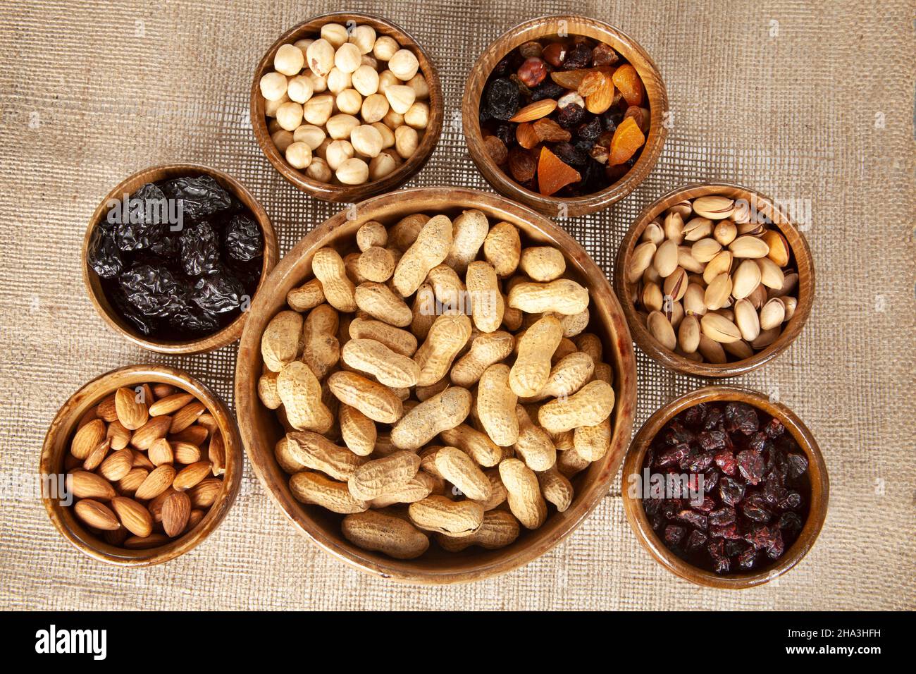 mixed nuts and dried fruits Stock Photo - Alamy