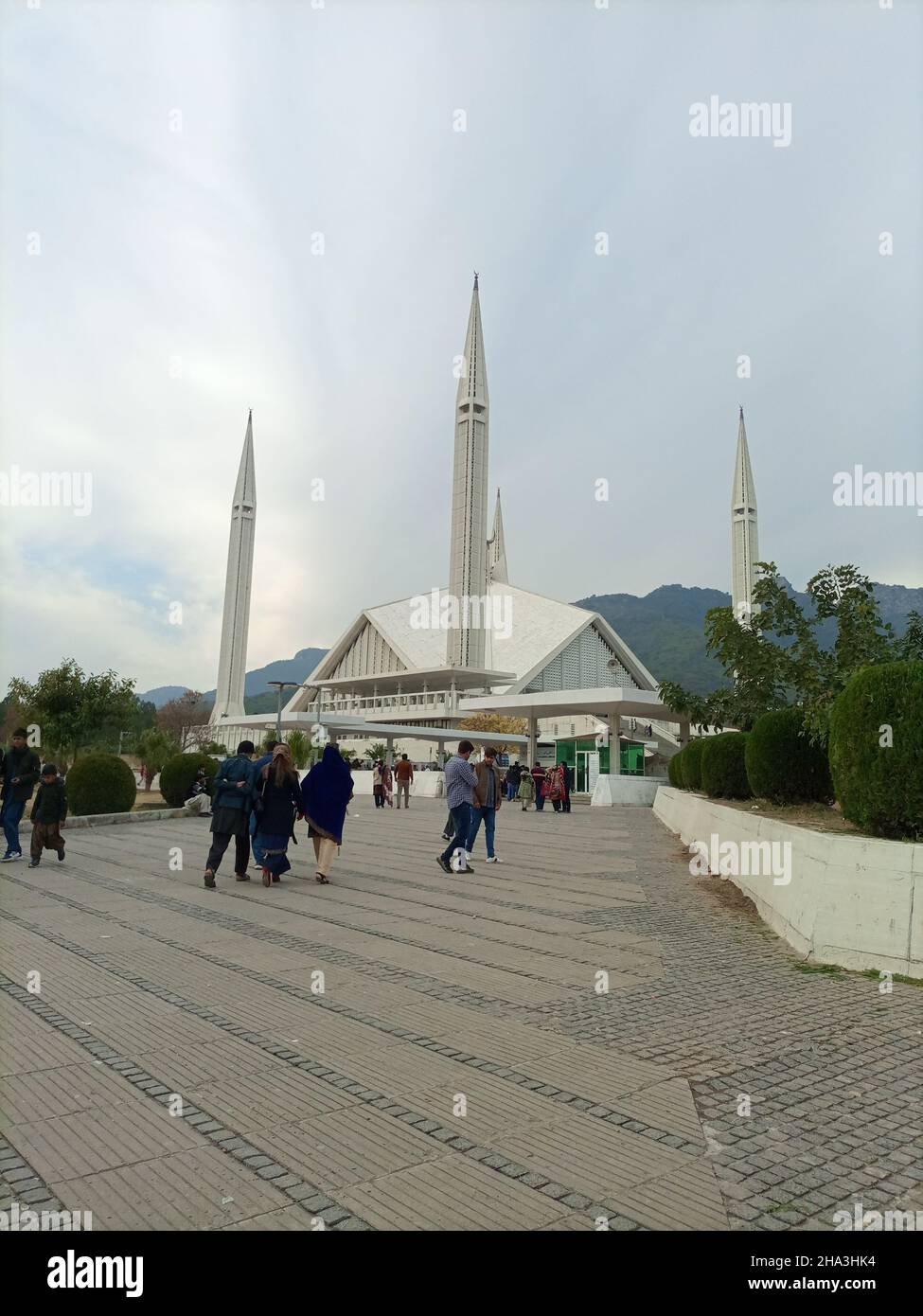 Beautiful view of the Mountains and Lake side areas in Pakistan Stock ...