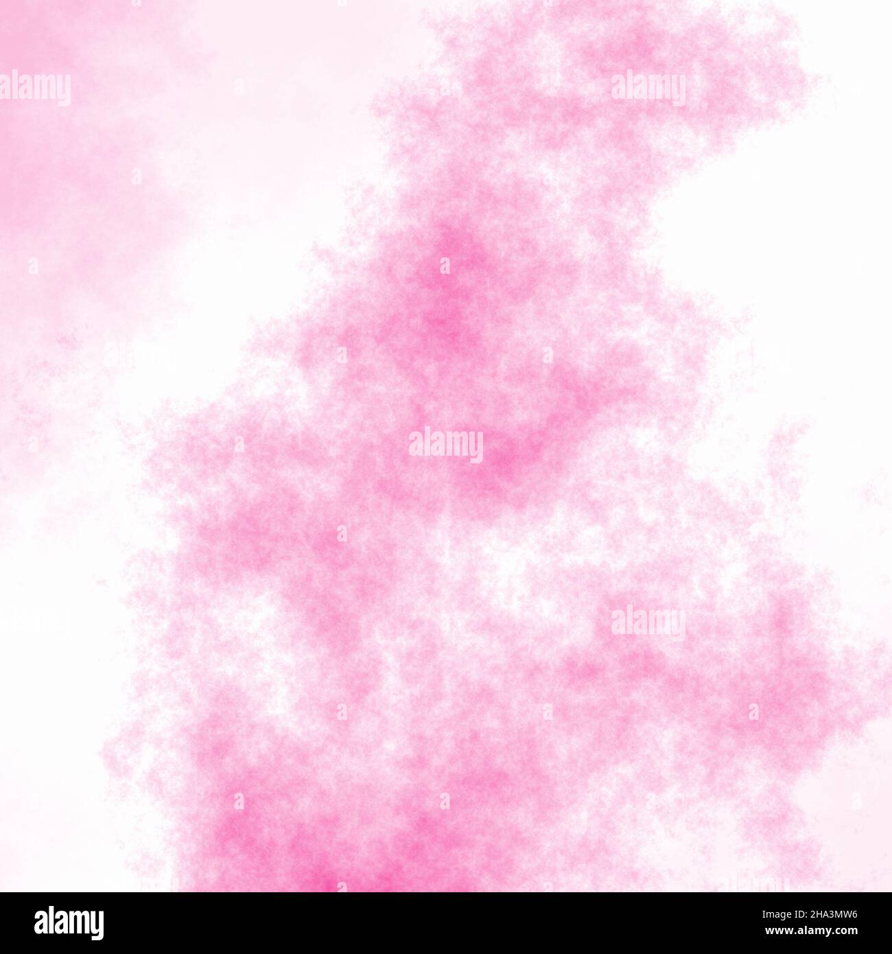 Subtle pink watercolor. Irregular clouds pattern Stock Photo - Alamy