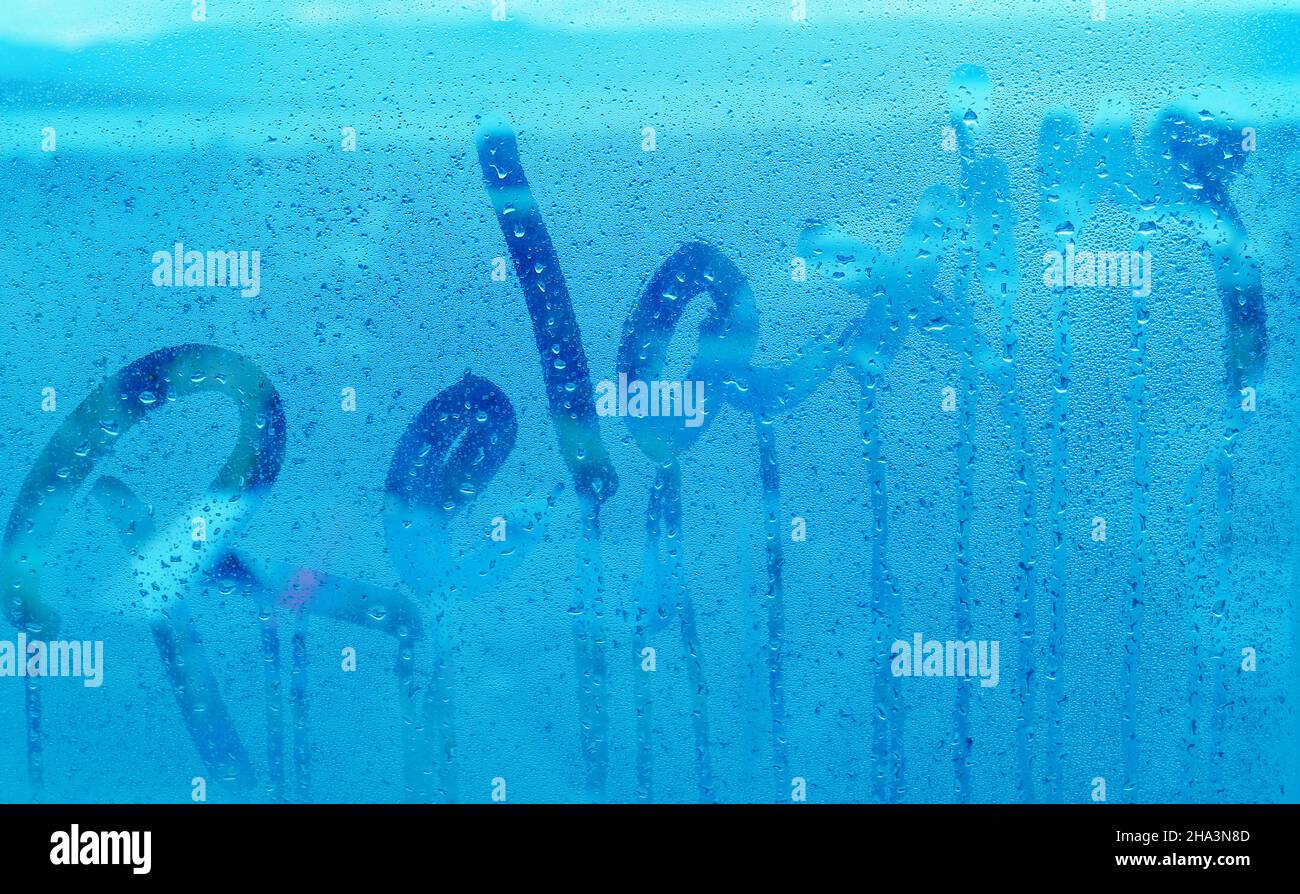 Condensation on window writing hi-res stock photography and images - Alamy