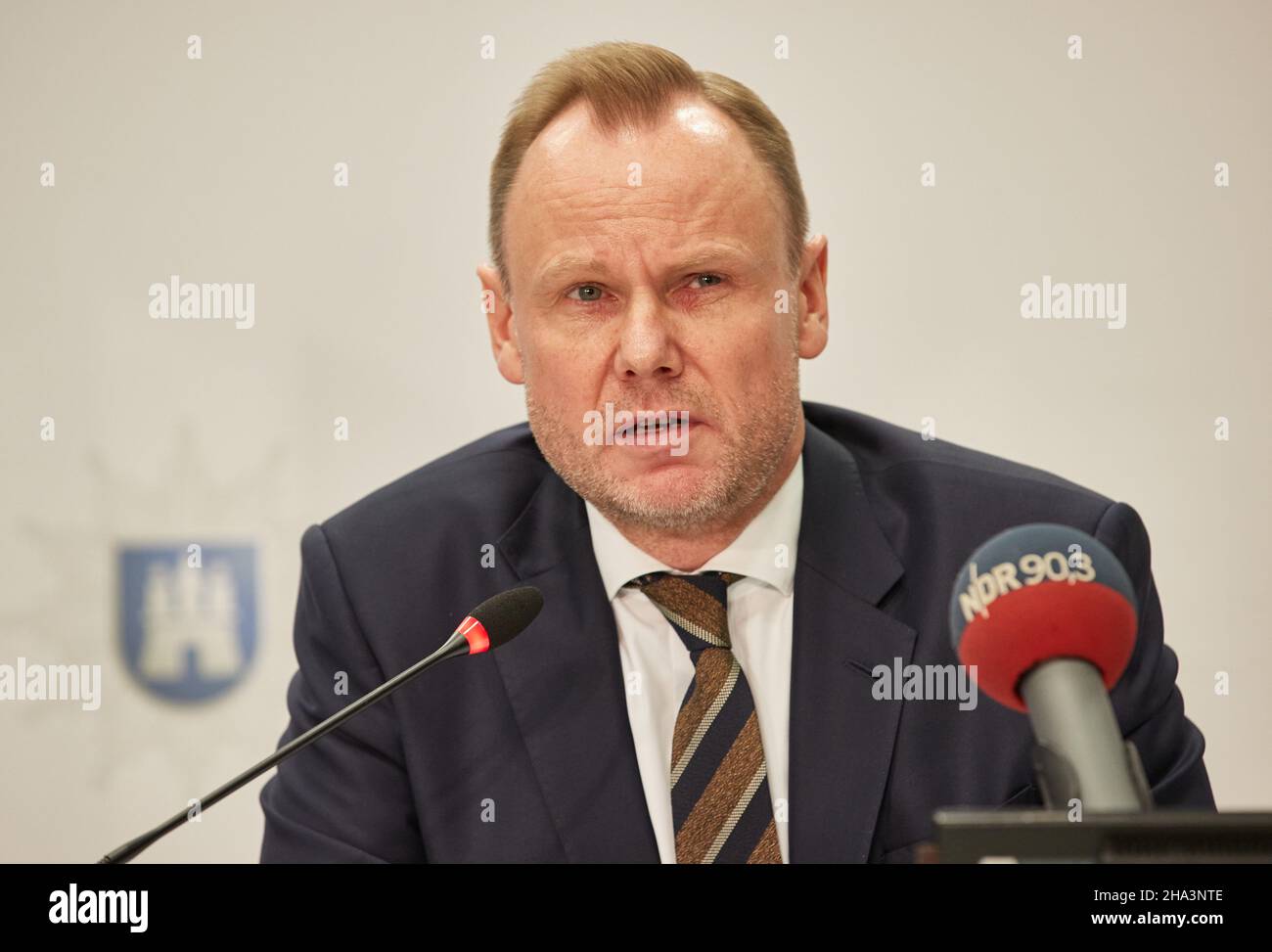 Hamburg, Germany. 10th Dec, 2021. Andy Grote (SPD), Senator of the ...