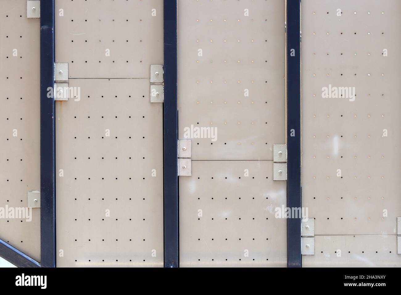 plasterboard wall in construction site. plasterboard for building ...