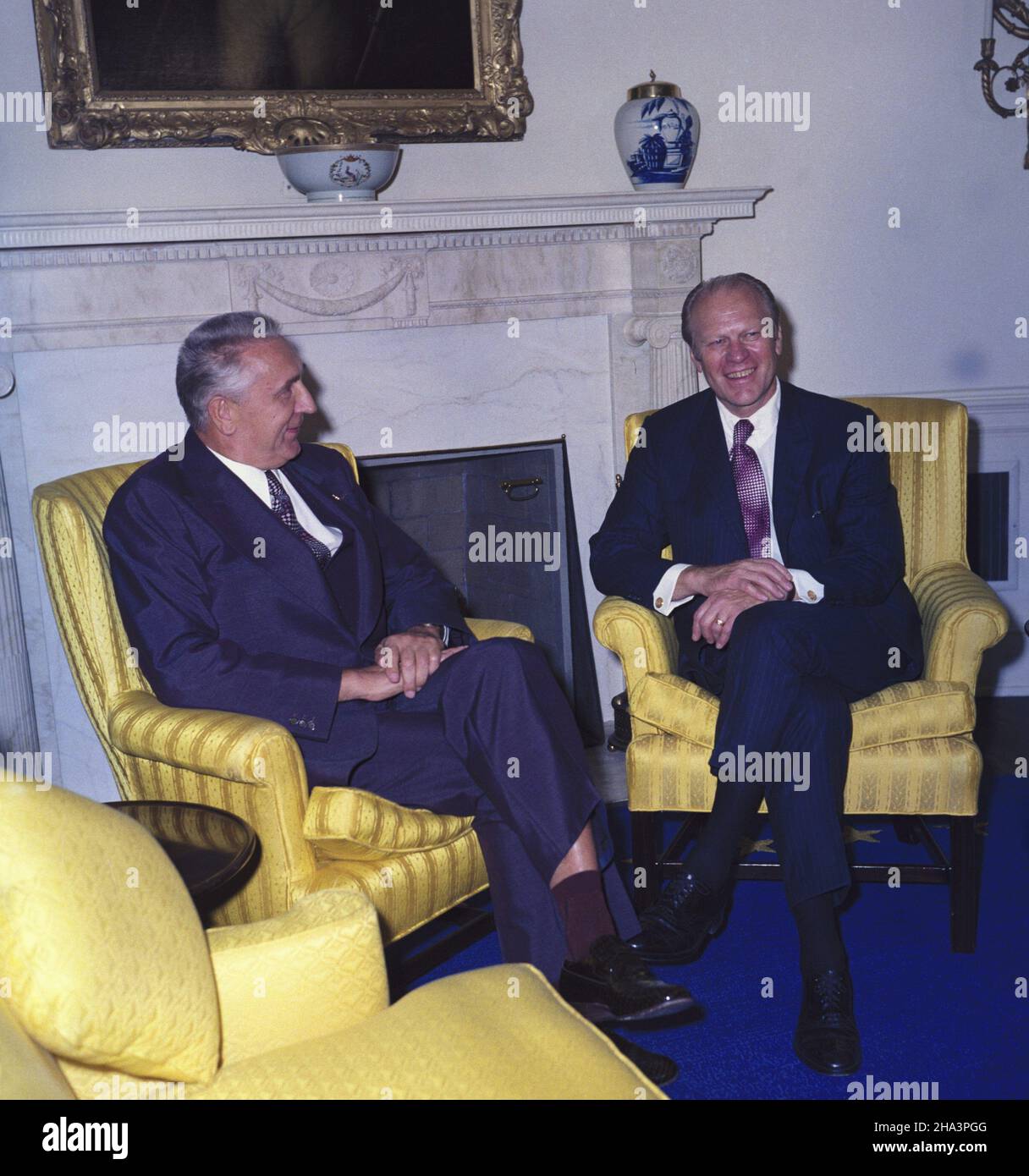 Edward gierek white house hi-res stock photography and images - Alamy