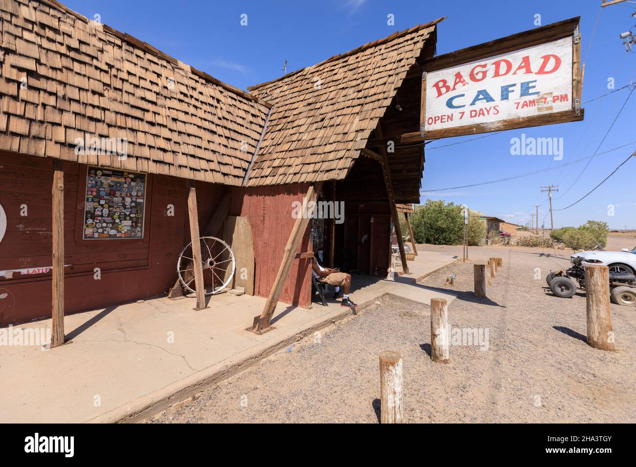 Bagdad cafe route 66 hi-res stock photography and images - Alamy