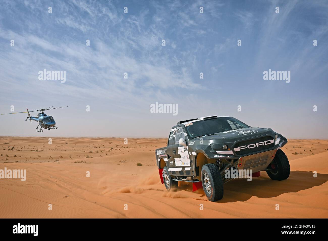 206 Zapletal Miroslav (cze), Sykora Marek (svk), Ford F150 Evo, action ...