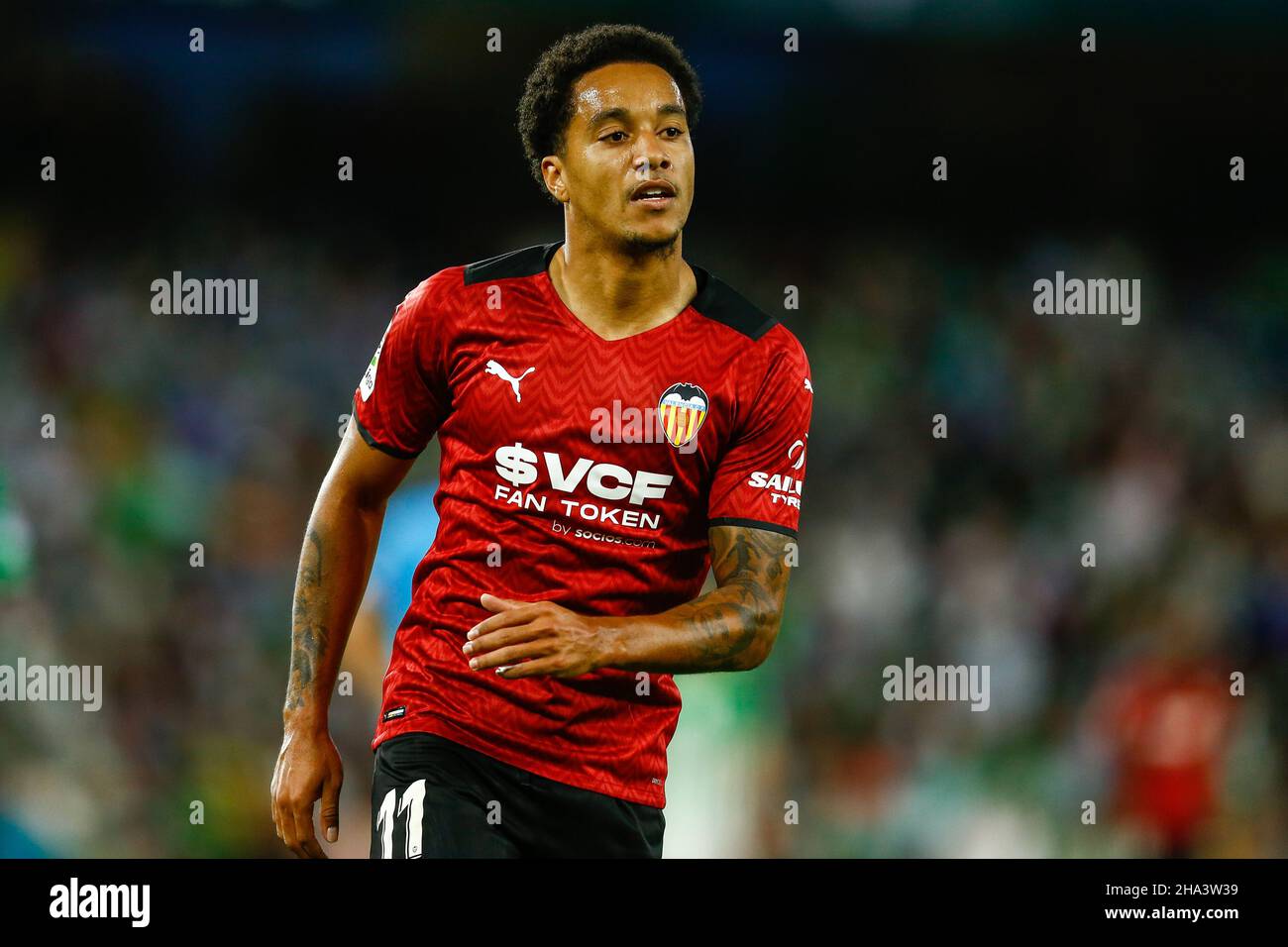 Helder Costa of Valencia CF during the La Liga match between Real Betis ...