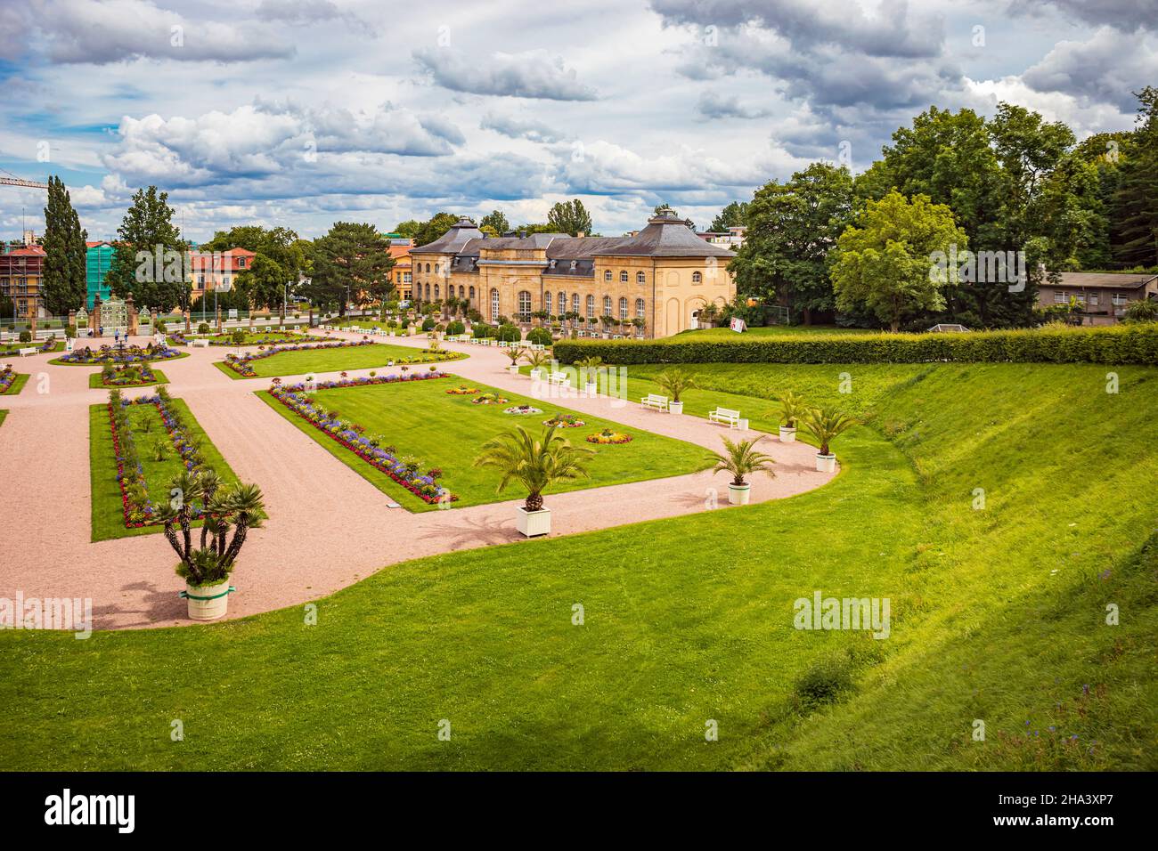 Orangery Gotha, Thuringia, Germany Stock Photo - Alamy