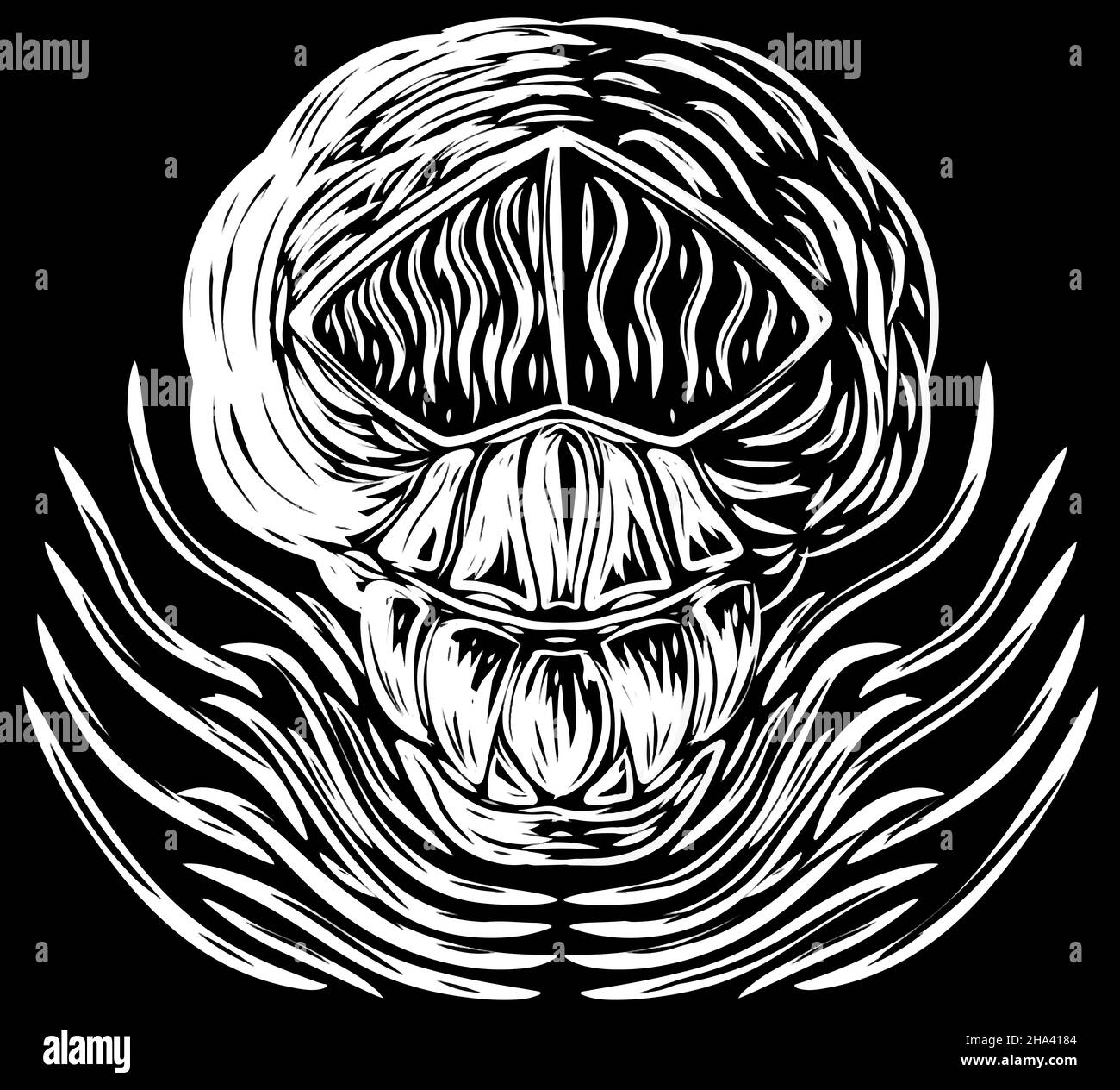 Mythological beast icon Black and White Stock Photos & Images - Alamy