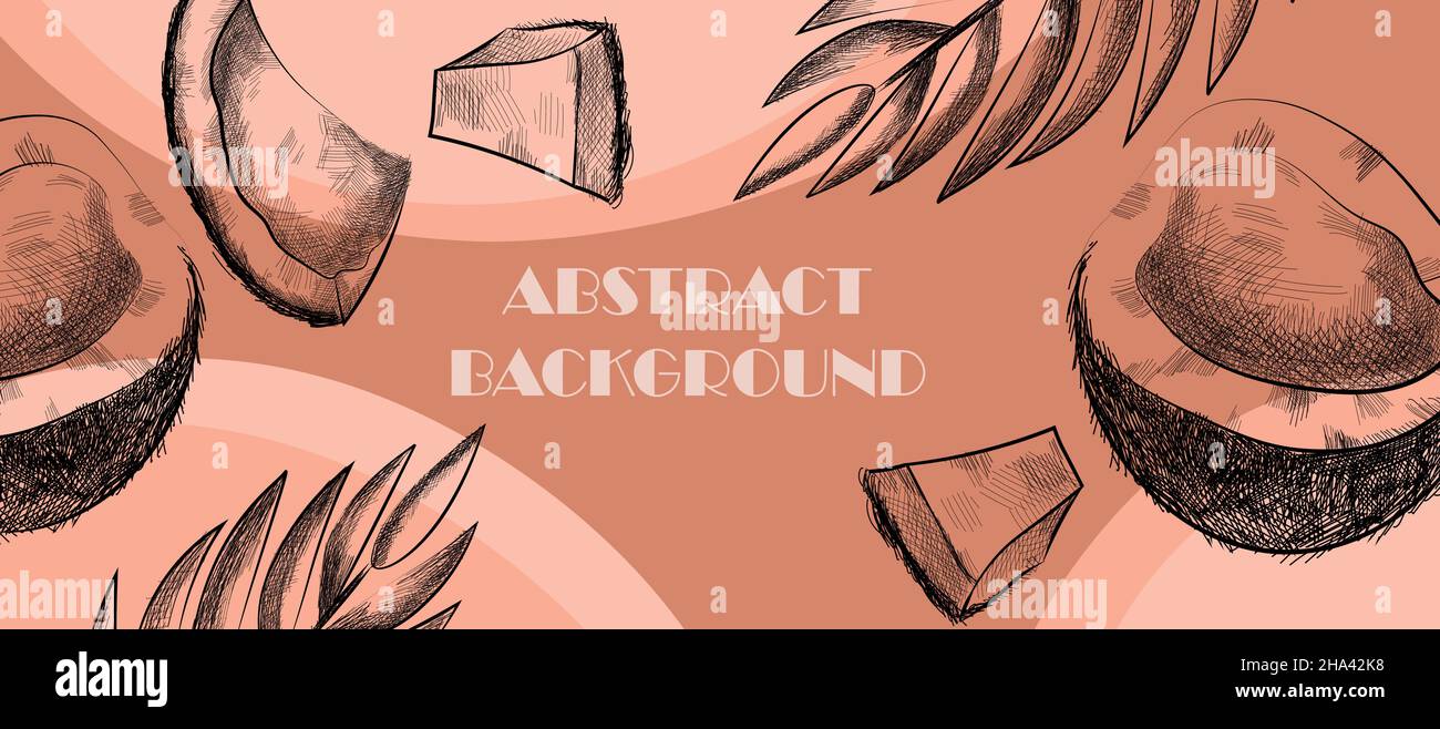Abstract organic banner Stock Vector Image & Art - Alamy