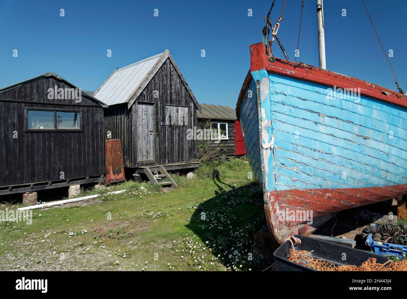 Southwold fishing huts hi-res stock photography and images - Alamy