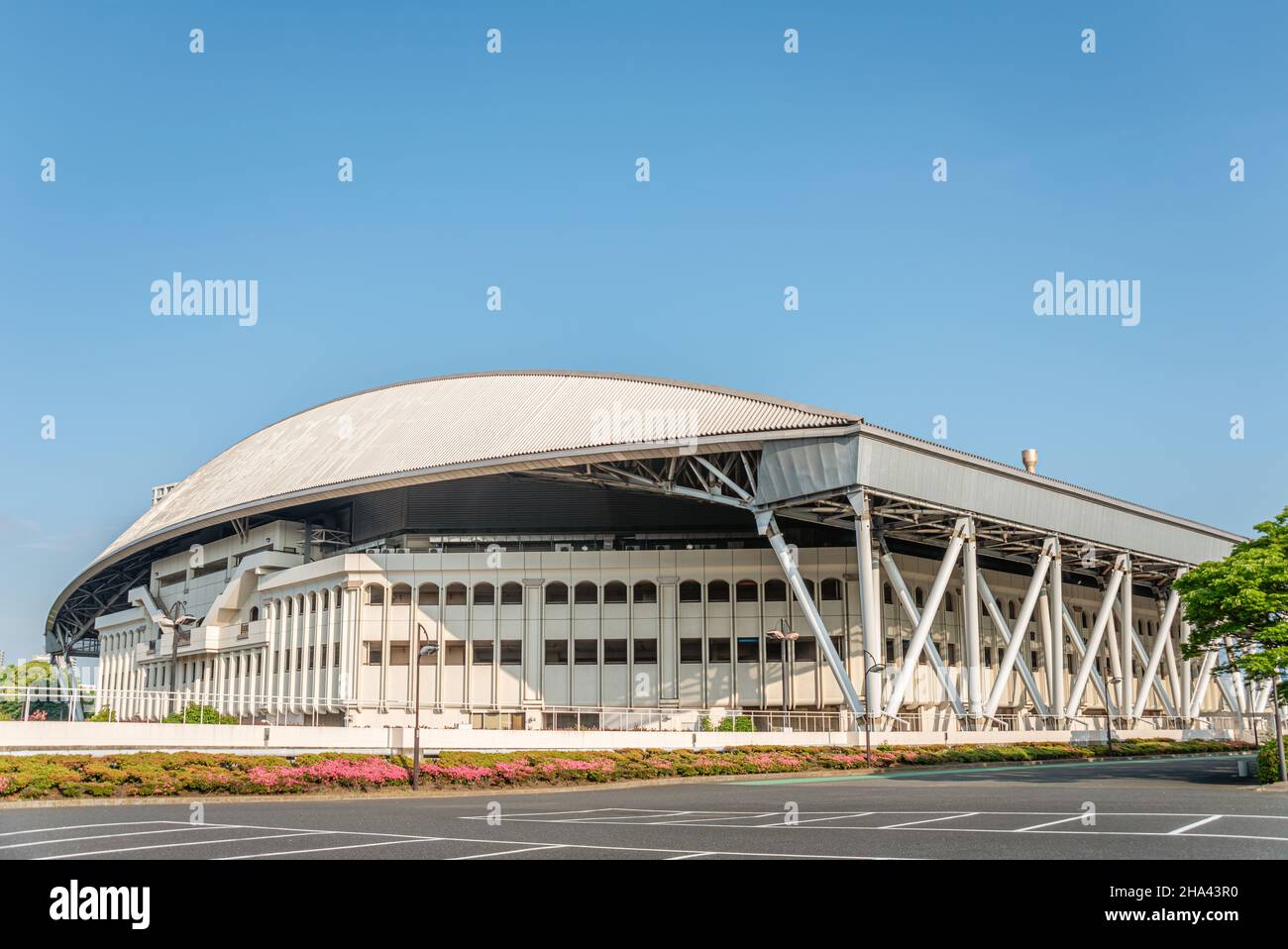 Ariake Colosseum Sports Center in the Ariake District in Tokyo Bay ...