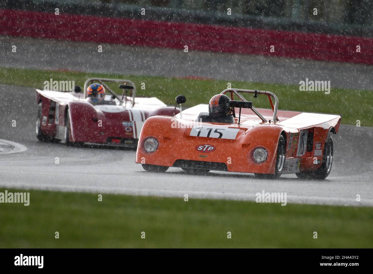 Racing through the weather, John Emberson, Chevron B19, Yokohama Trophy ...