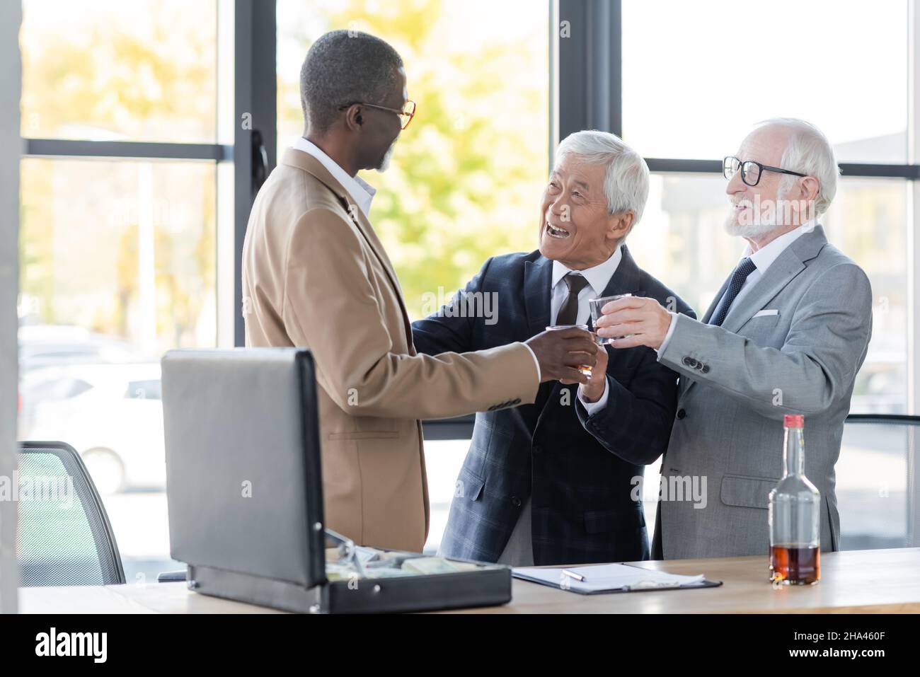 Senior business partners hi-res stock photography and images - Alamy