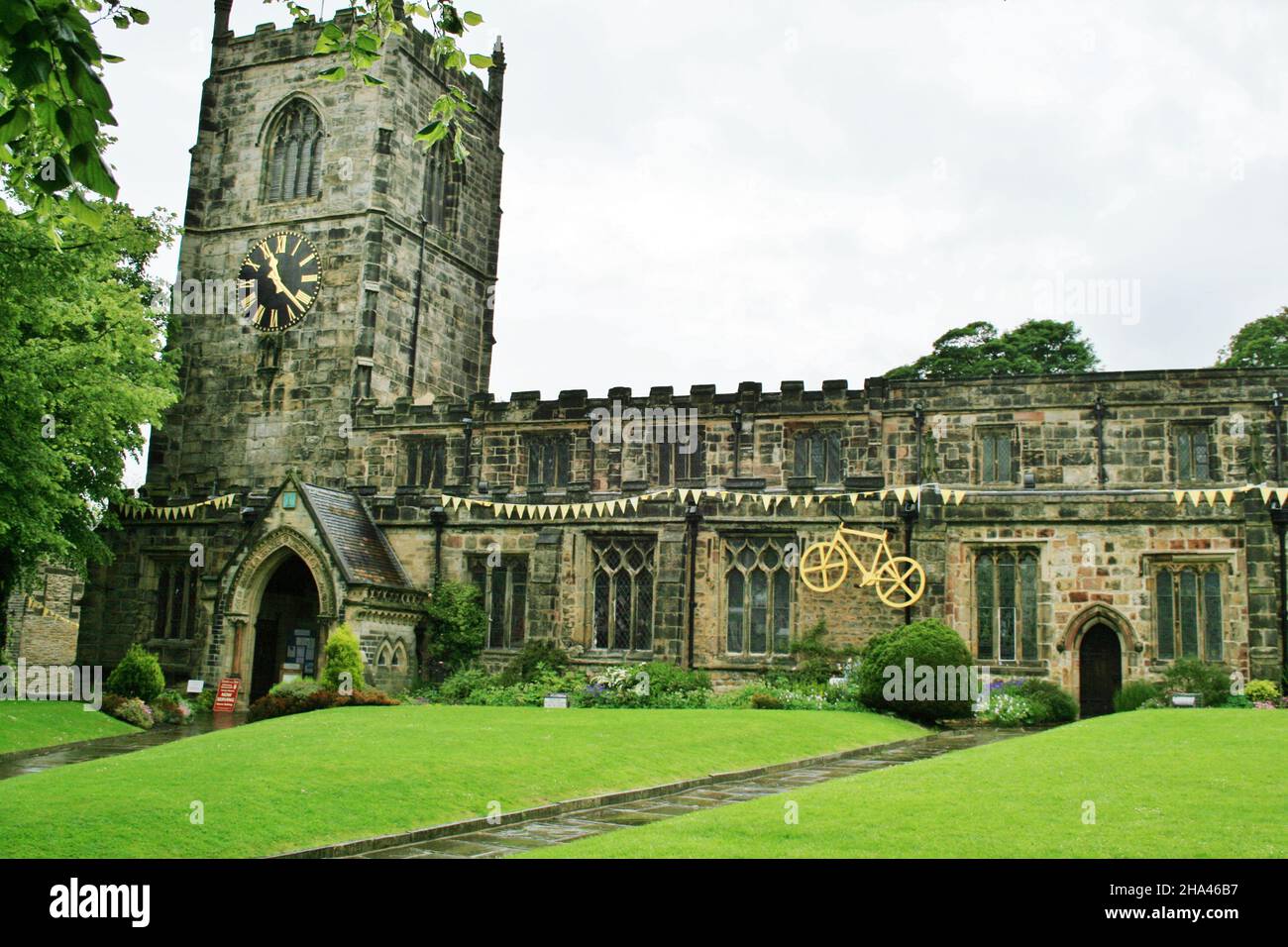 Skipton Church - England Stock Photo - Alamy