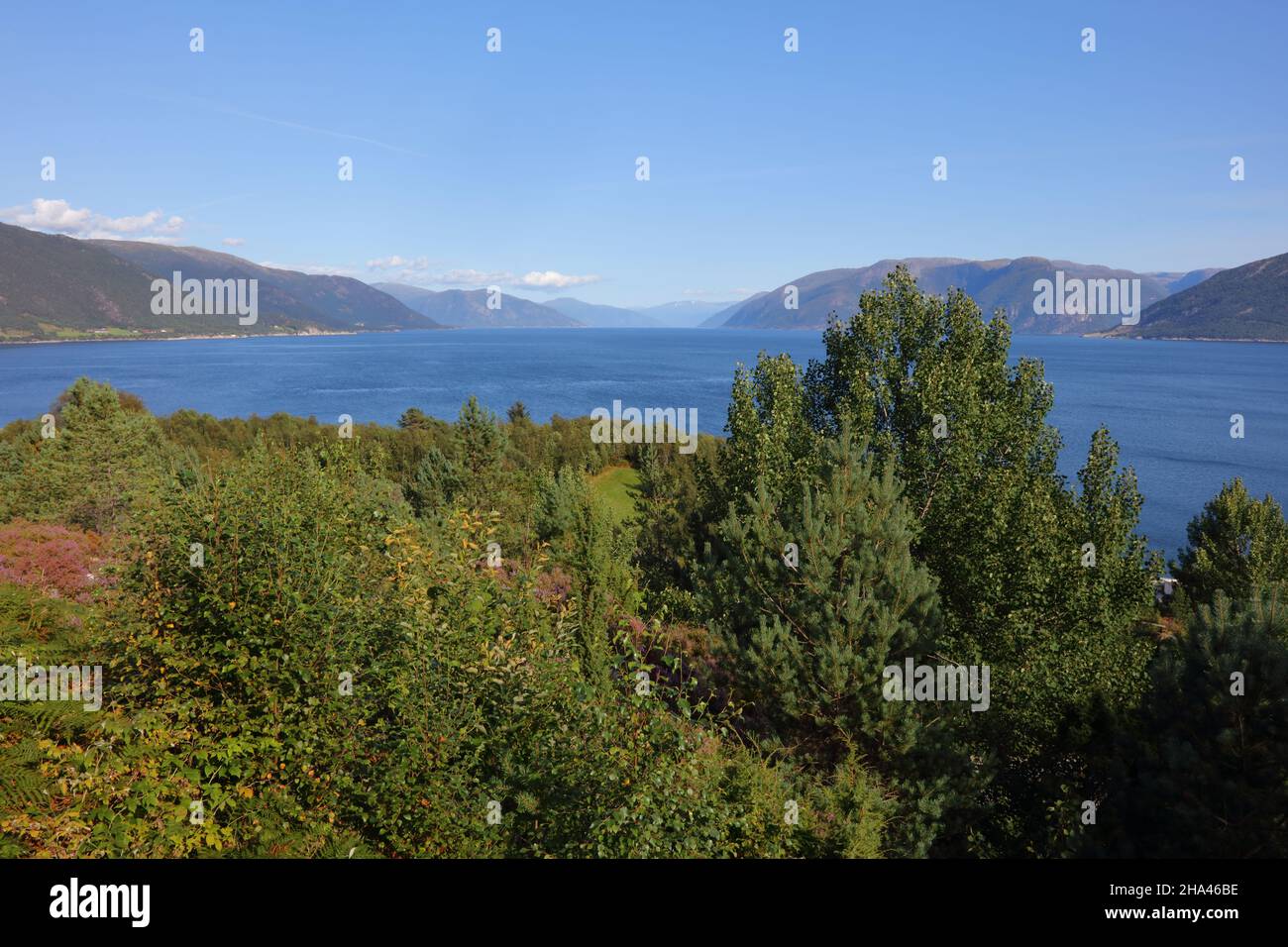 Norwegen - Sognefjord bei Nordrevik und Vadheim / Norway - Sognefjorden ...