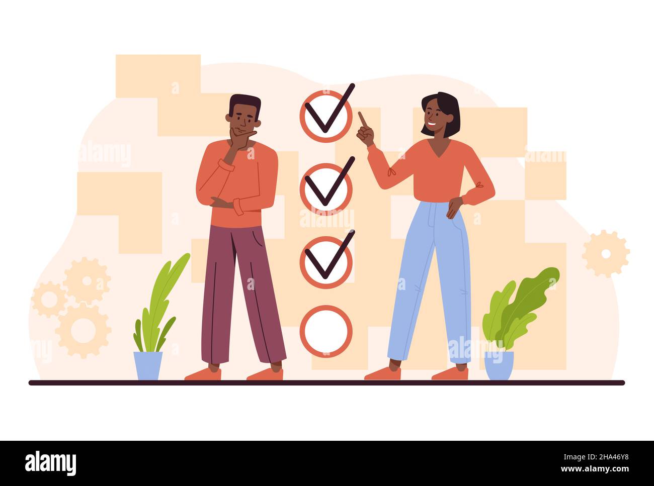 Project tracking concept Stock Vector Image & Art - Alamy