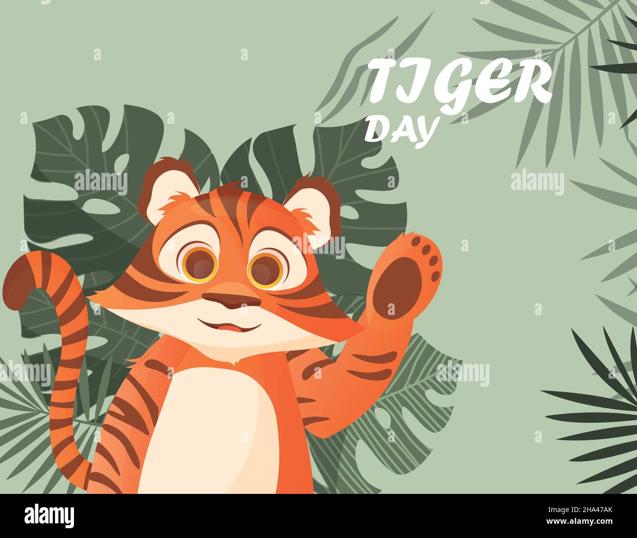 Tiger calligraphy hi-res stock photography and images - Alamy