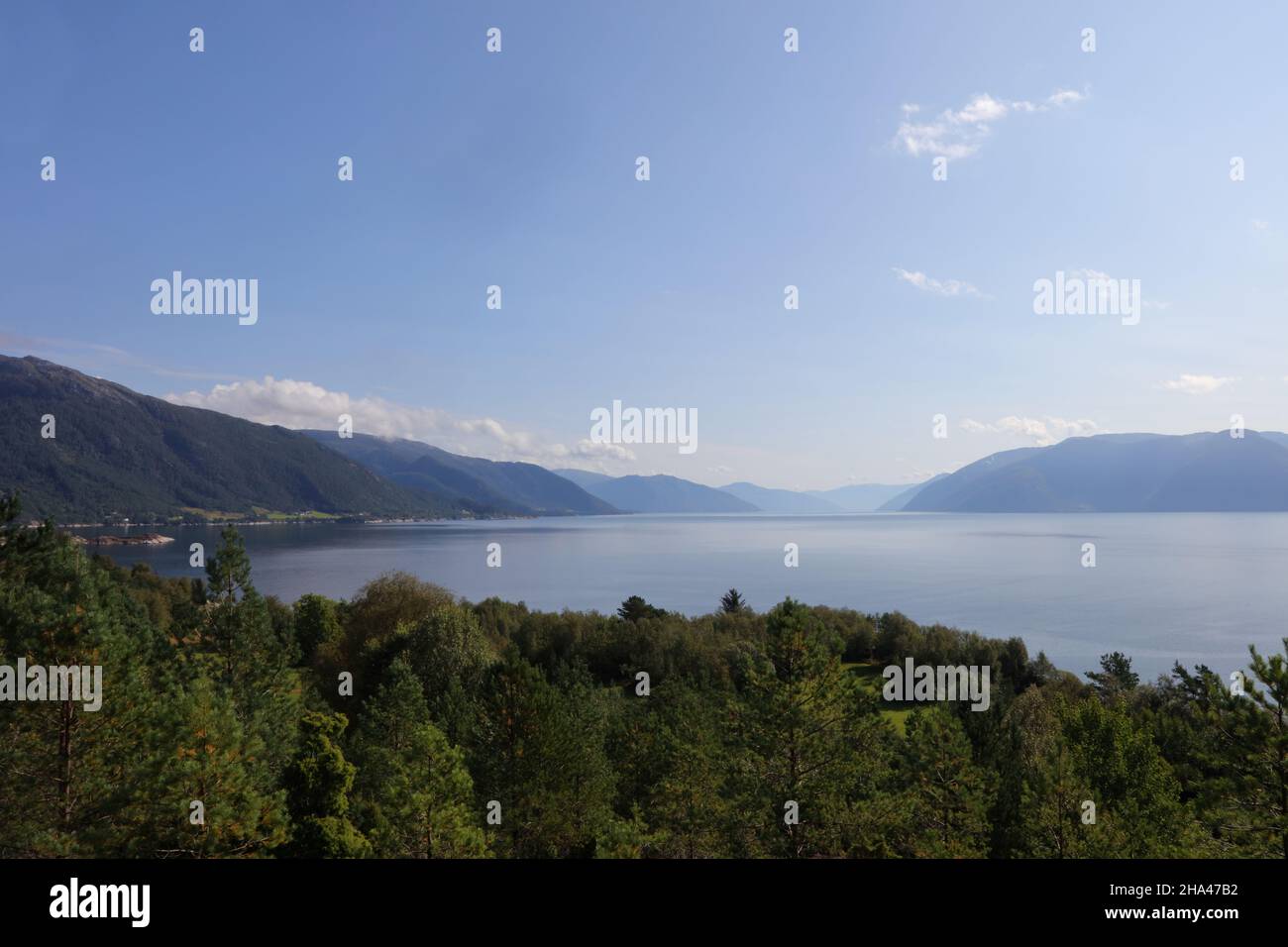 Norwegen - Sognefjord bei Nordrevik und Vadheim / Norway - Sognefjorden ...