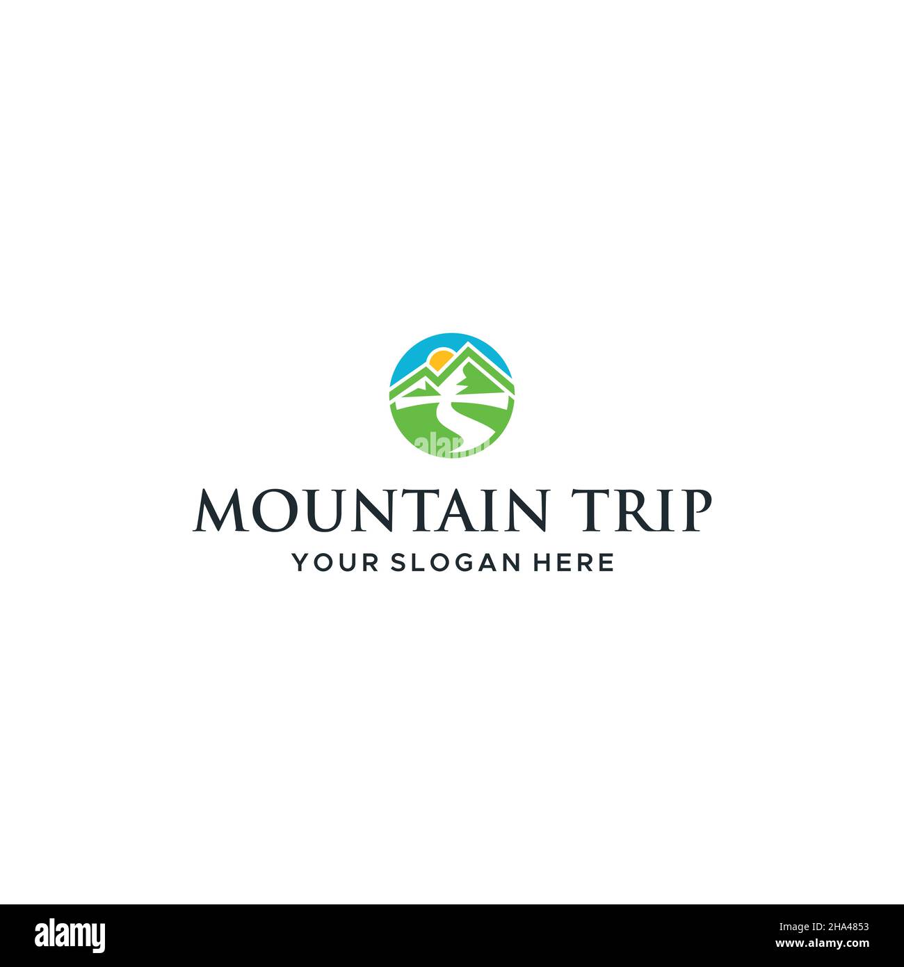 Mountain trip Cut Out Stock Images & Pictures - Alamy