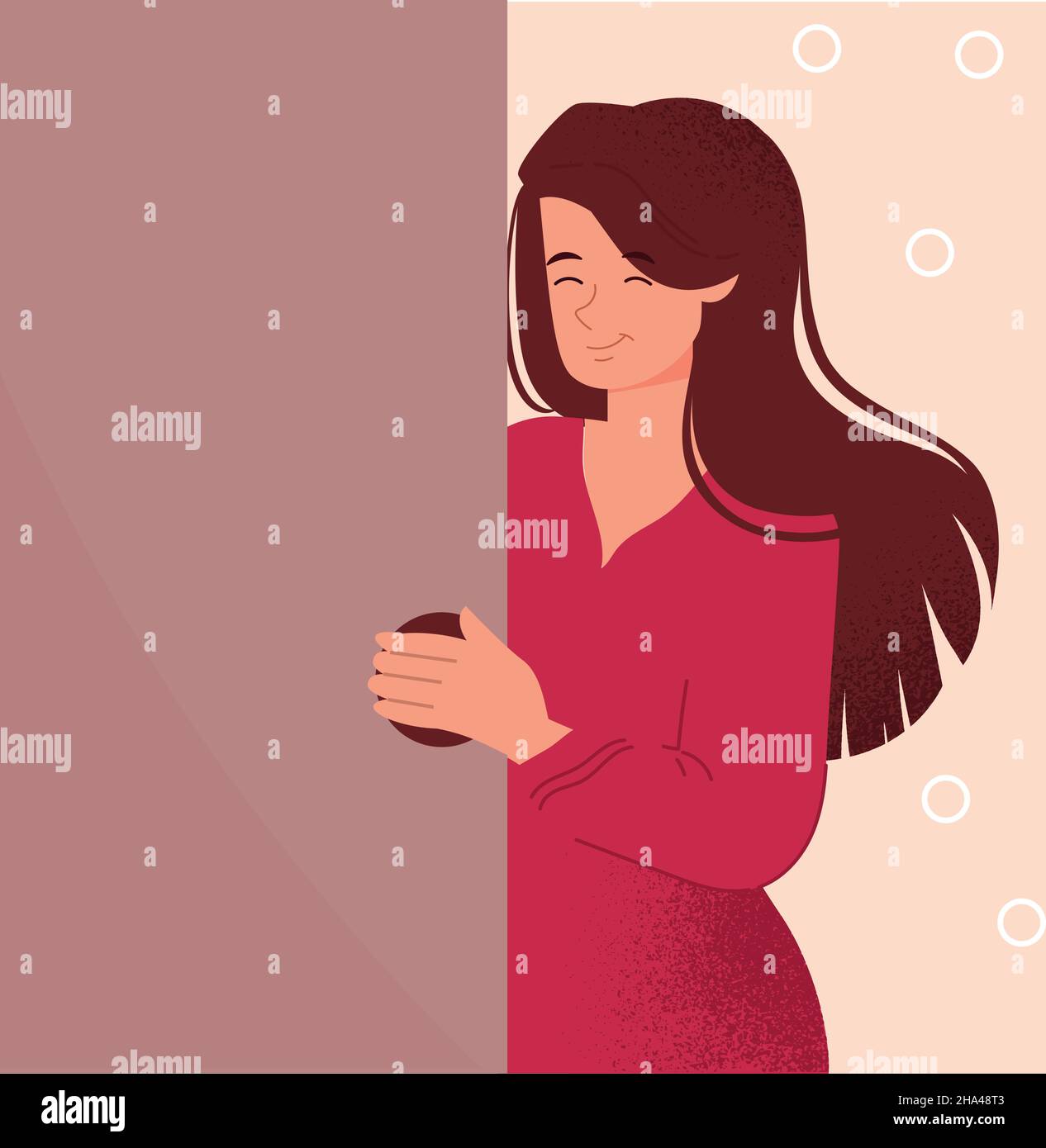 Cartoon female spy hi-res stock photography and images - Alamy