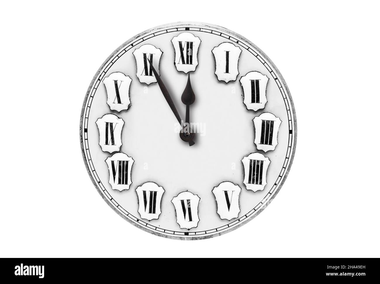 Antique clock midnight hi-res stock photography and images - Alamy