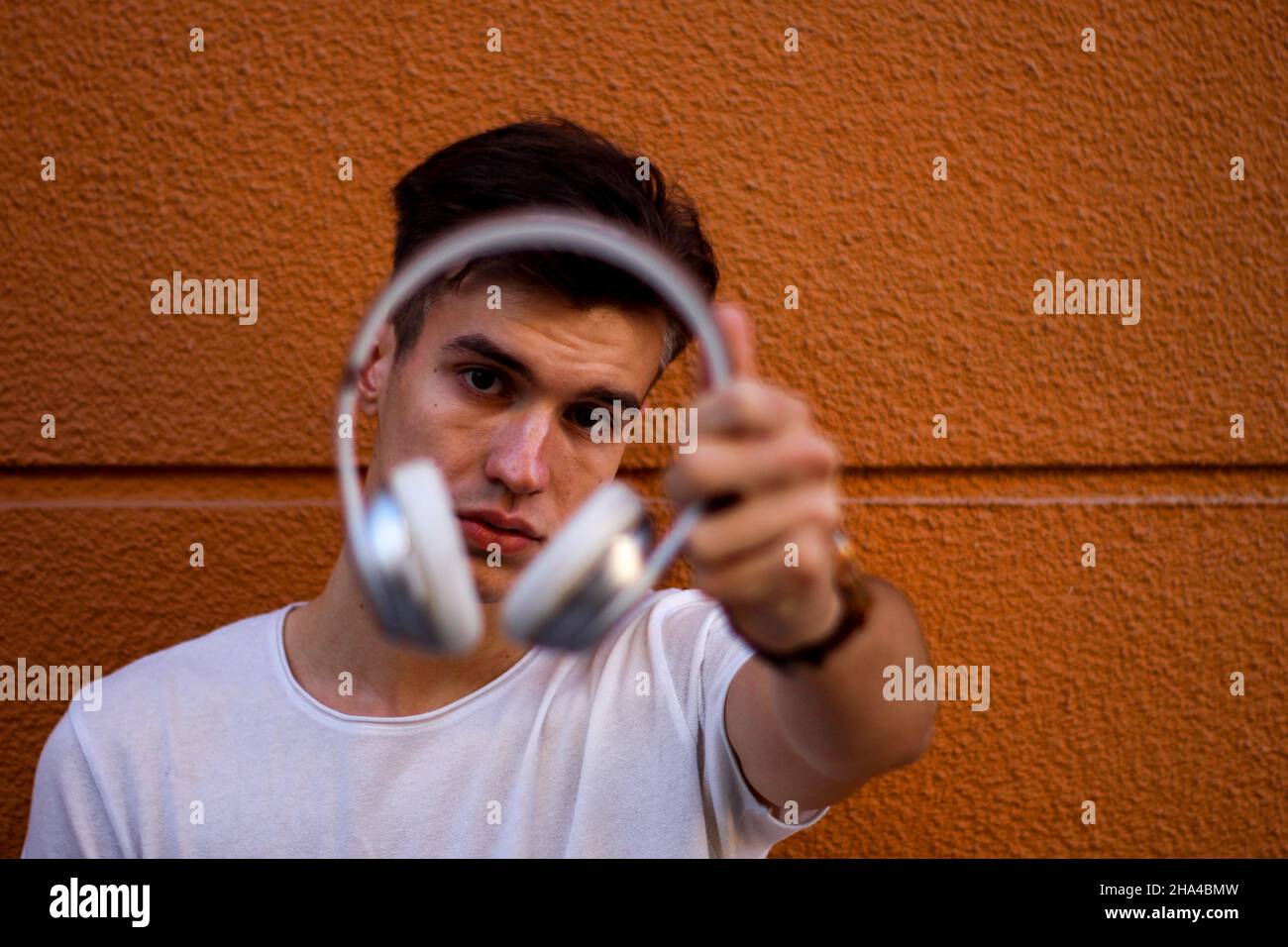 Dj pose hi-res stock photography and images - Alamy