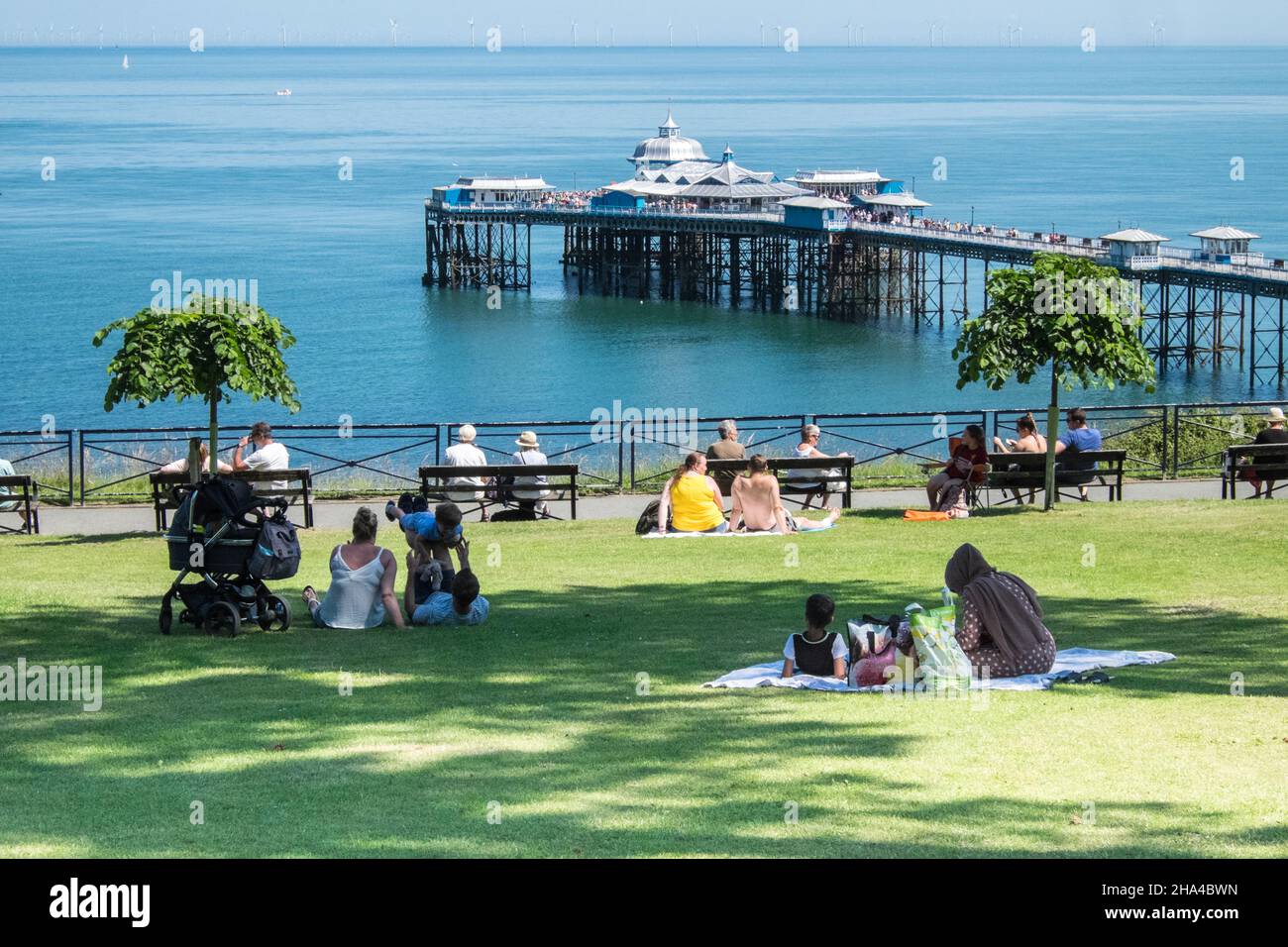 Park,view,of,Pier,Llandudno Pier,Llandudno,coast,coastal,town,North ...