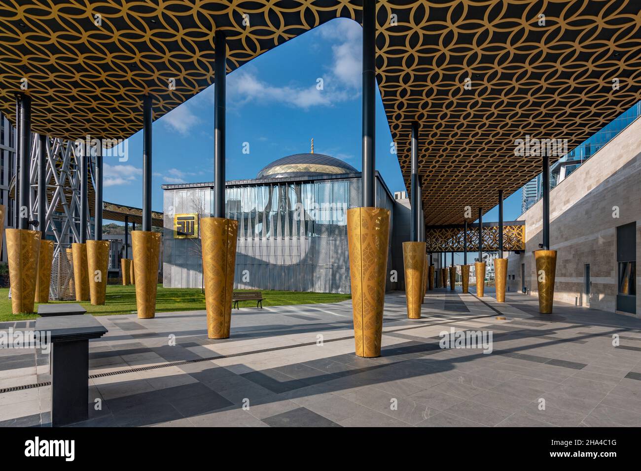 Example of Modern Mosque Architecture in Maslak neighborhood in Sariyer ...