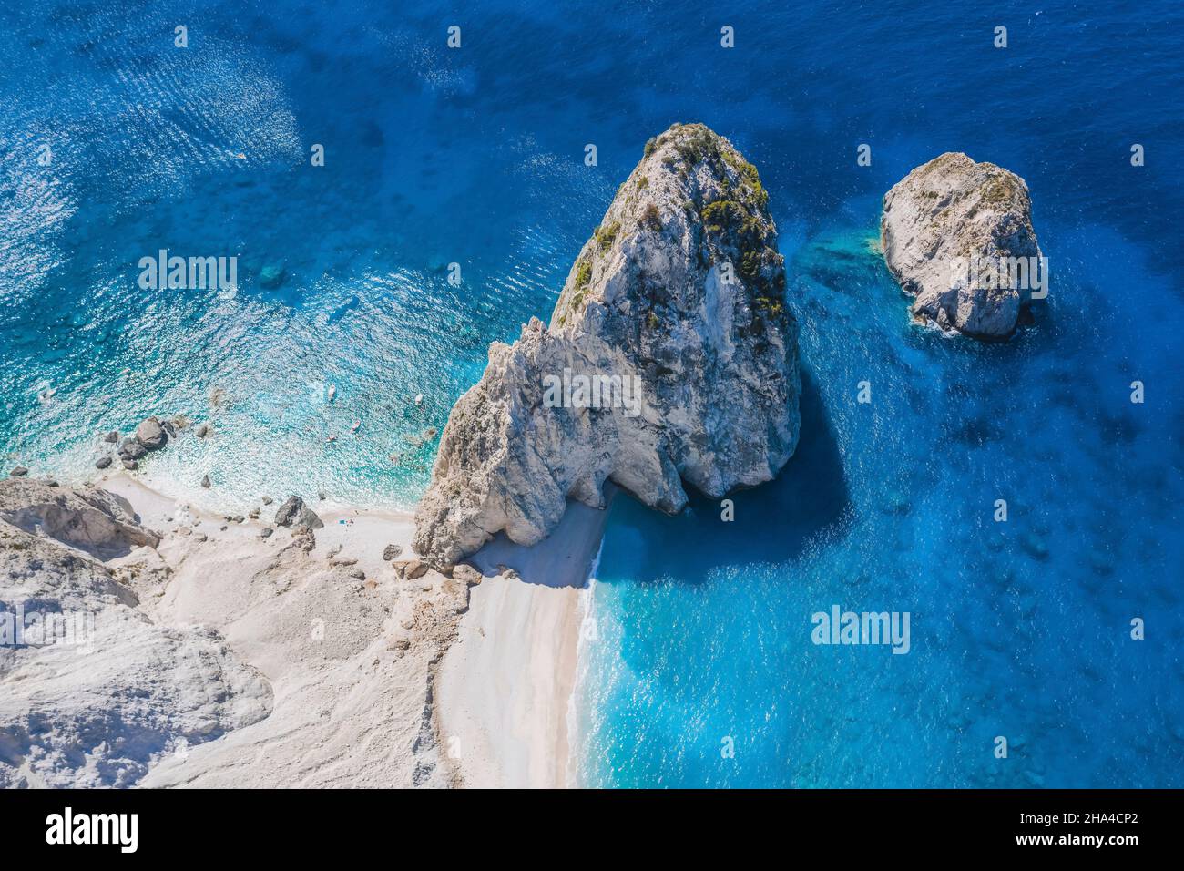 Aerial view of mizithres cliff rock in zakynthos ionian island hi-res ...