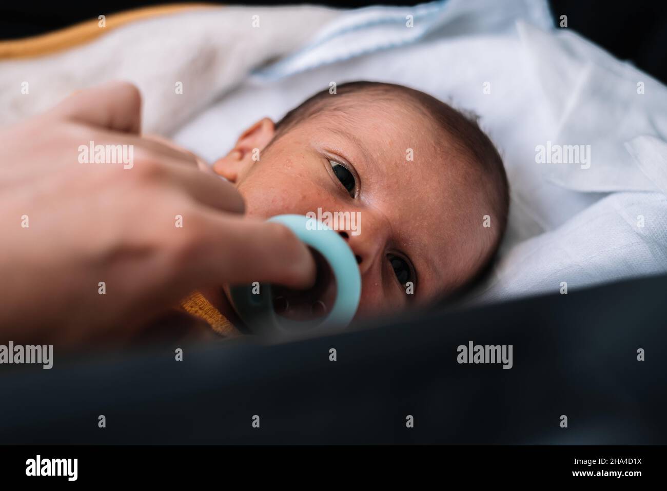 Father and stroller hi-res stock photography and images - Alamy
