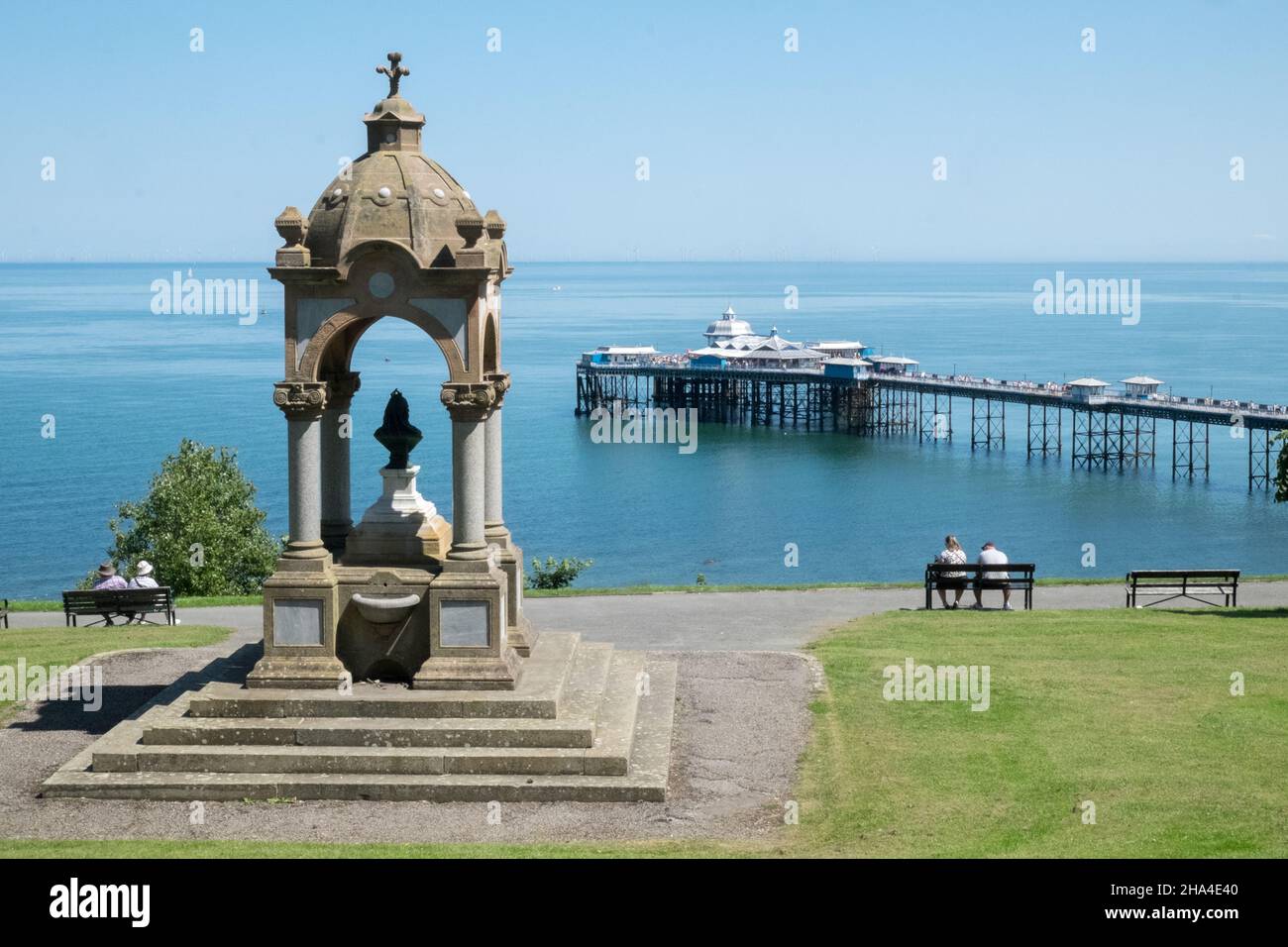 Park,view,of,Pier,Llandudno Pier,Llandudno,coast,coastal,town,North ...