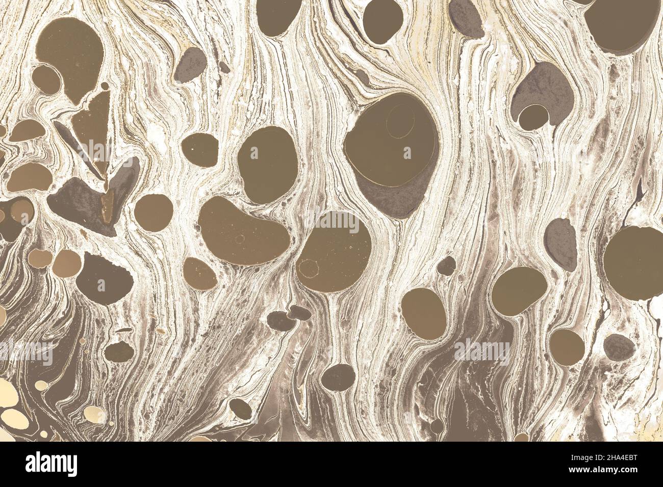 Beautiful shaped oil-painted technique illustration cave Stock Photo ...