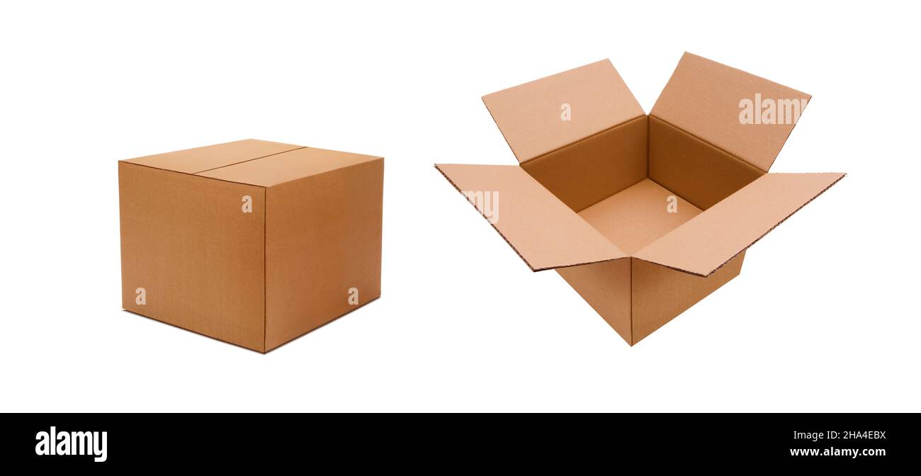 Cardboard crates hi-res stock photography and images - Alamy