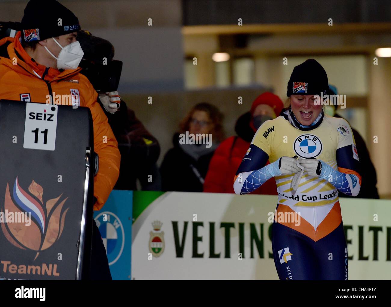 Winterberg, Germany. 10th Dec, 2021. Skeleton: World Cup, women, 2nd ...