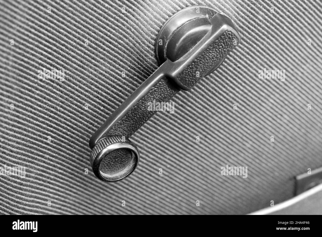 Car window opening handle Stock Photo - Alamy