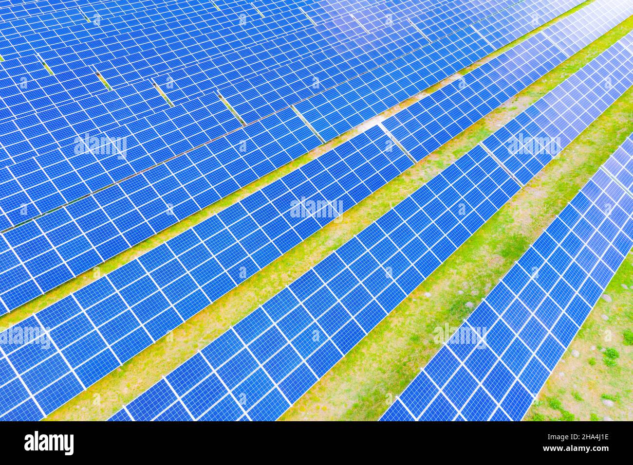 Solar panel, photovoltaic, alternative electricity source - concept of ...
