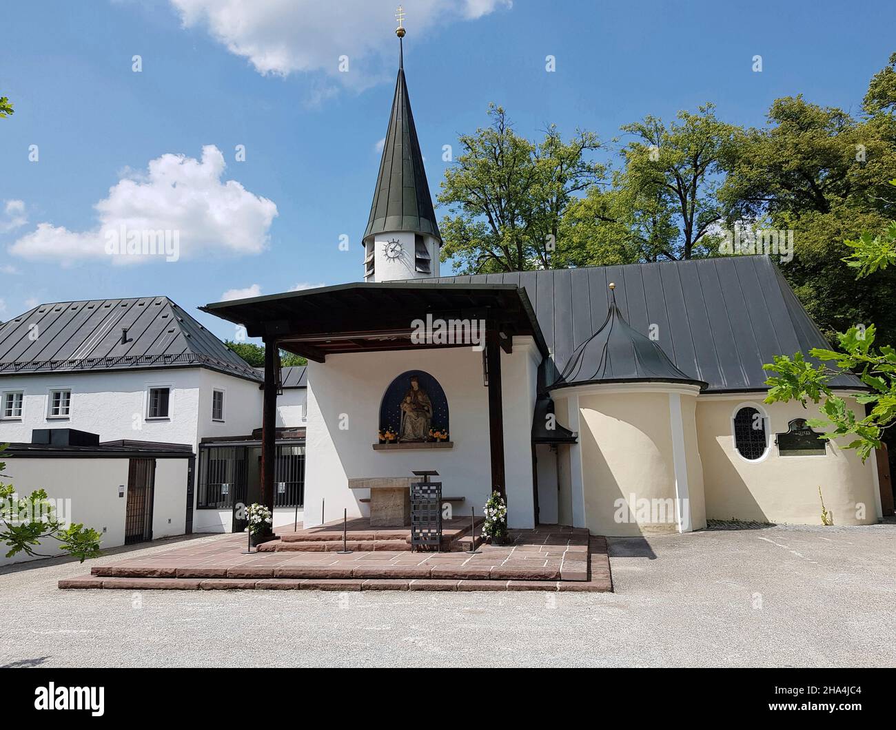 pilgrimage church "maria eich",catholic place of pilgrimage,18th year ...