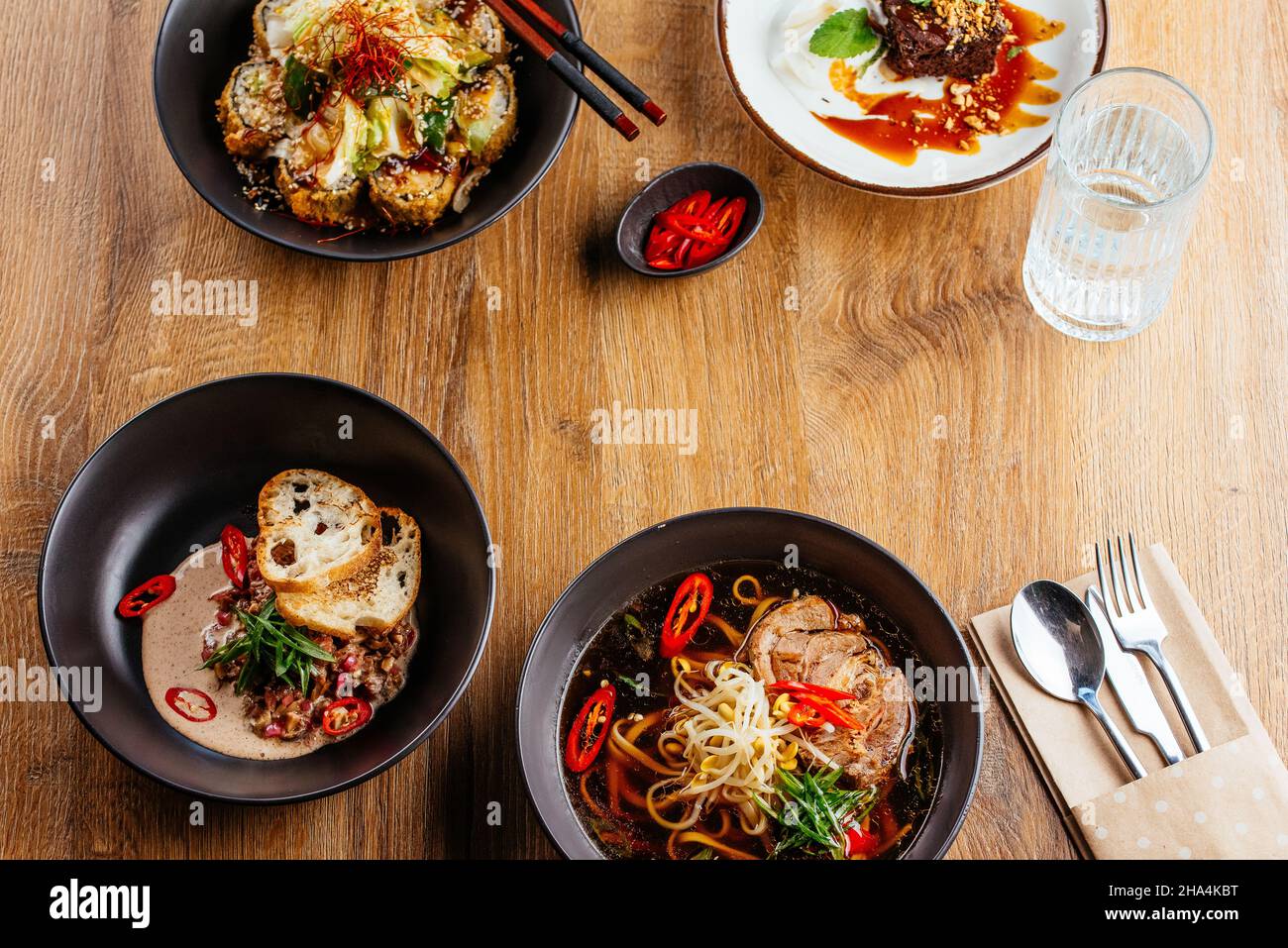 Japanese cuisine baked sushi hi-res stock photography and images - Alamy