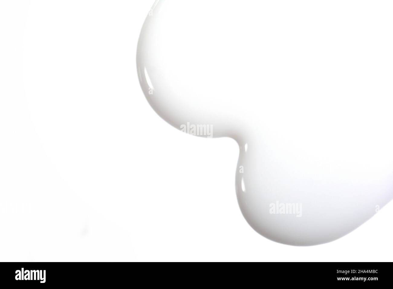 Cream gel transparent cosmetic serum oil sample texture with bubbles ...