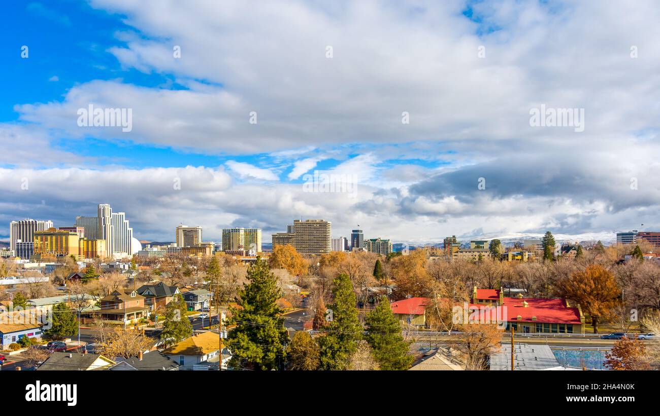 Reno skyline hi-res stock photography and images - Alamy