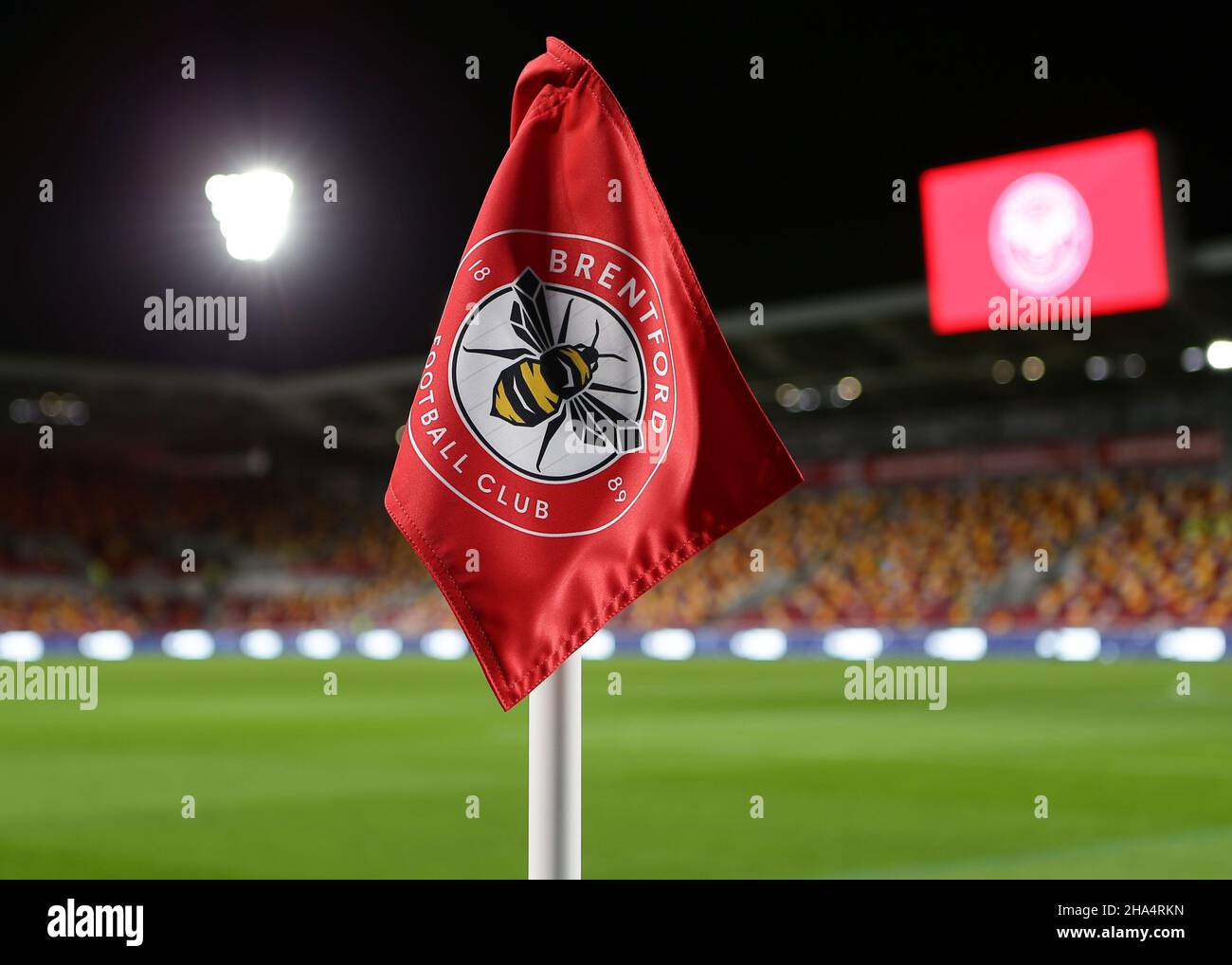 Football general view stadium corner flag hi-res stock photography and ...