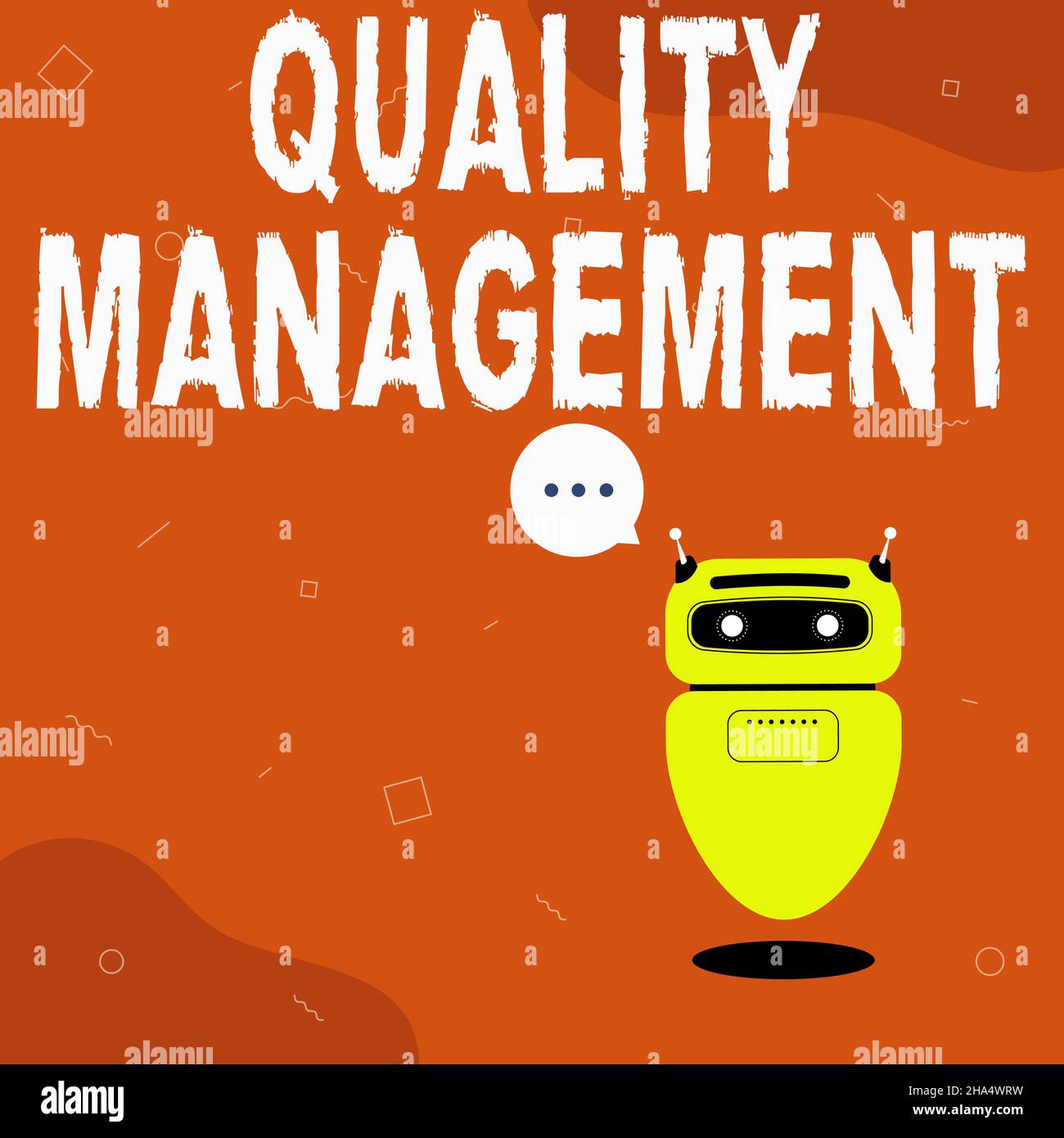Text sign showing Quality Management. Concept meaning Maintain ...