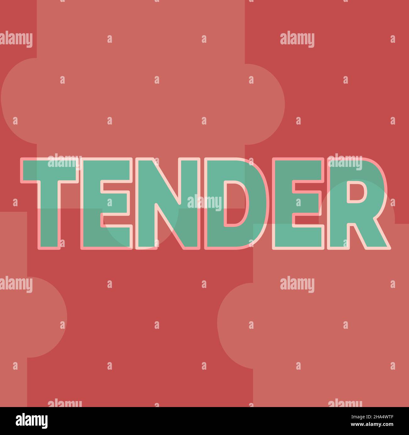 Sign displaying Tender. Word Written on showing gentleness kindness and ...